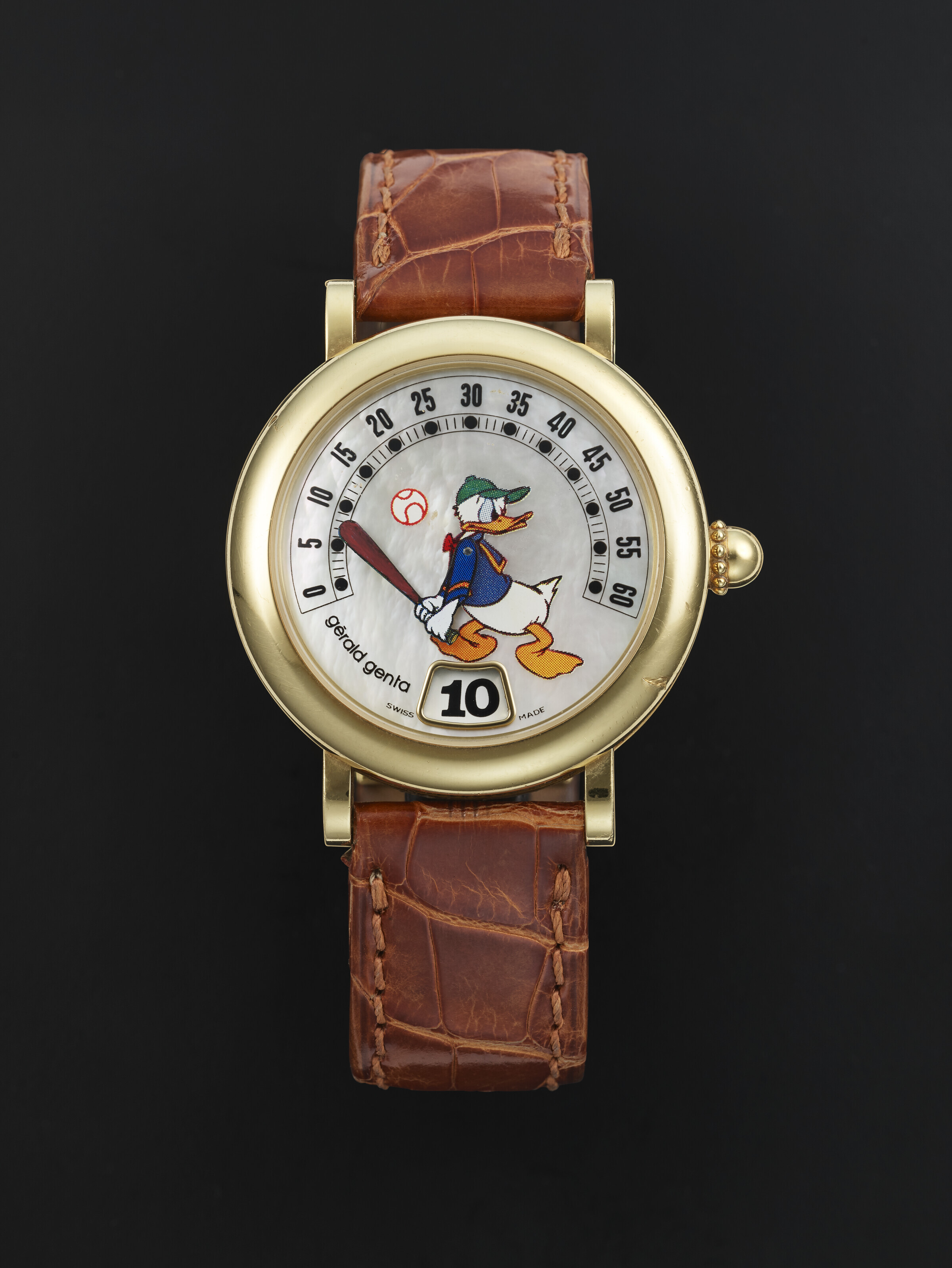 GERALD GENTA, YELLOW GOLD 'RETRO, DONALD DUCK', REF. G3612.7, | Christie’s