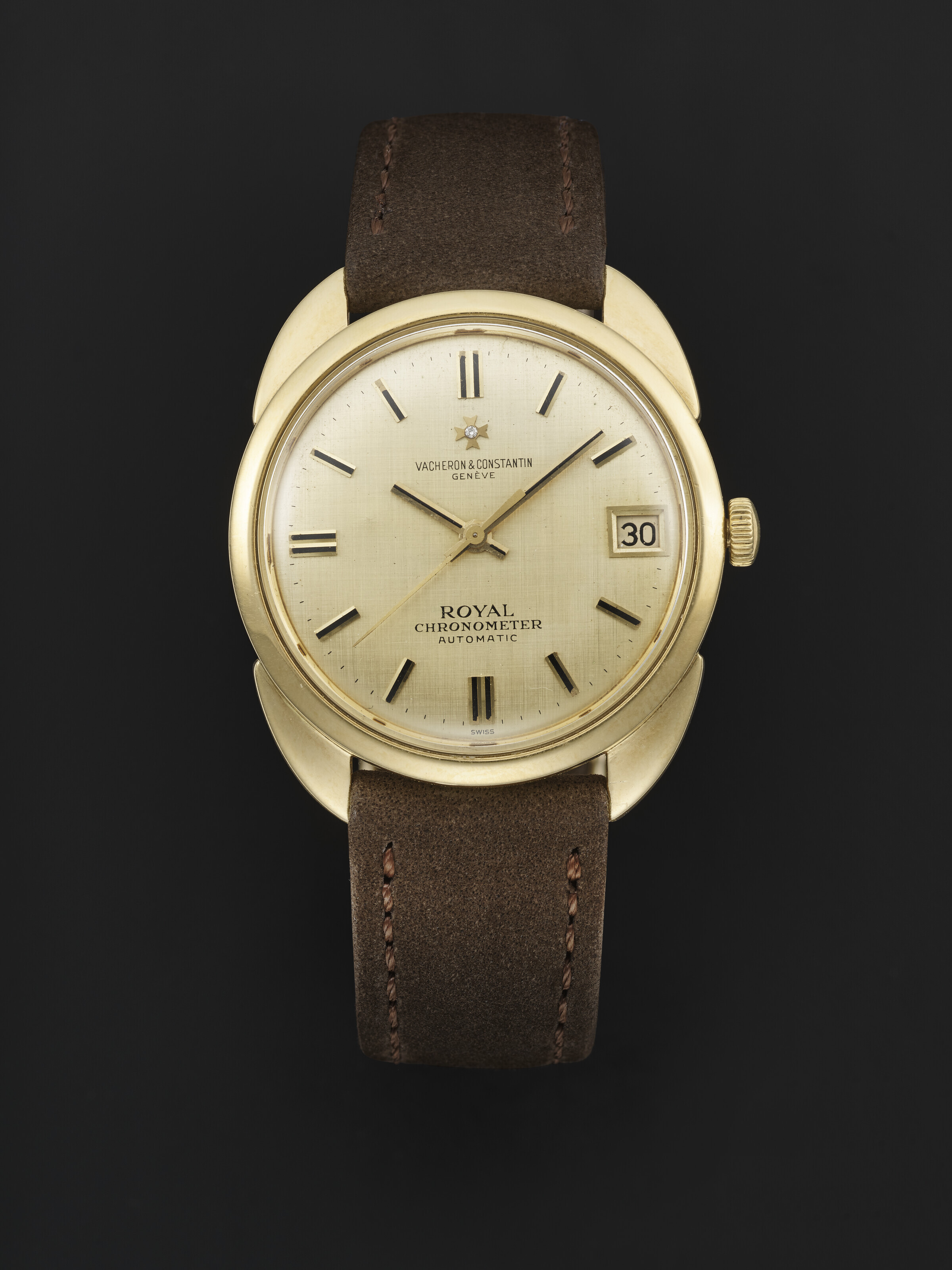 VACHERON CONSTANTIN, YELLOW GOLD 'CHRONOMETRE ROYAL', REF. 6694 ...