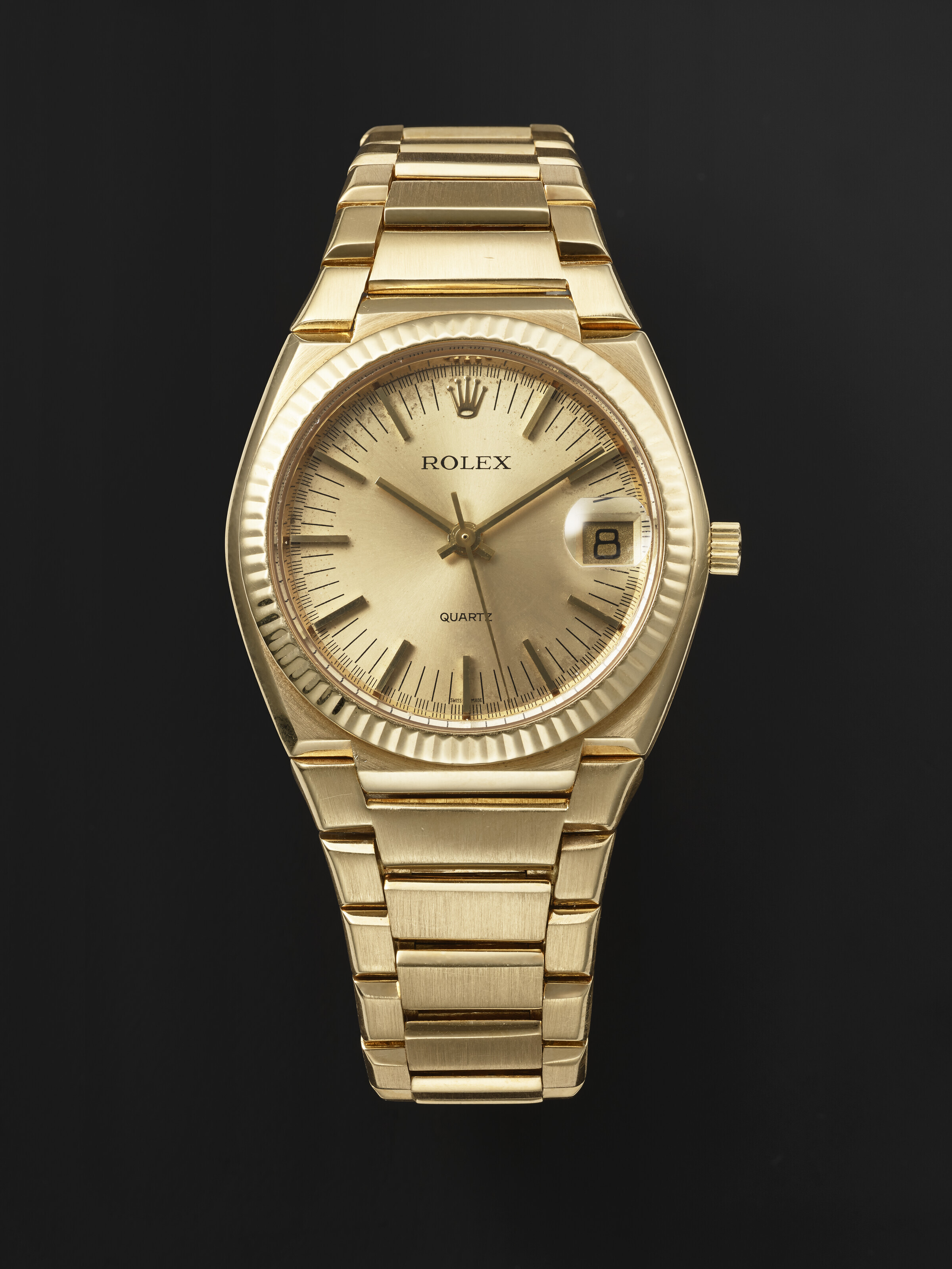 ROLEX, YELLOW GOLD 'TEXANO' BETA 21, REF. 5100, | Christie’s