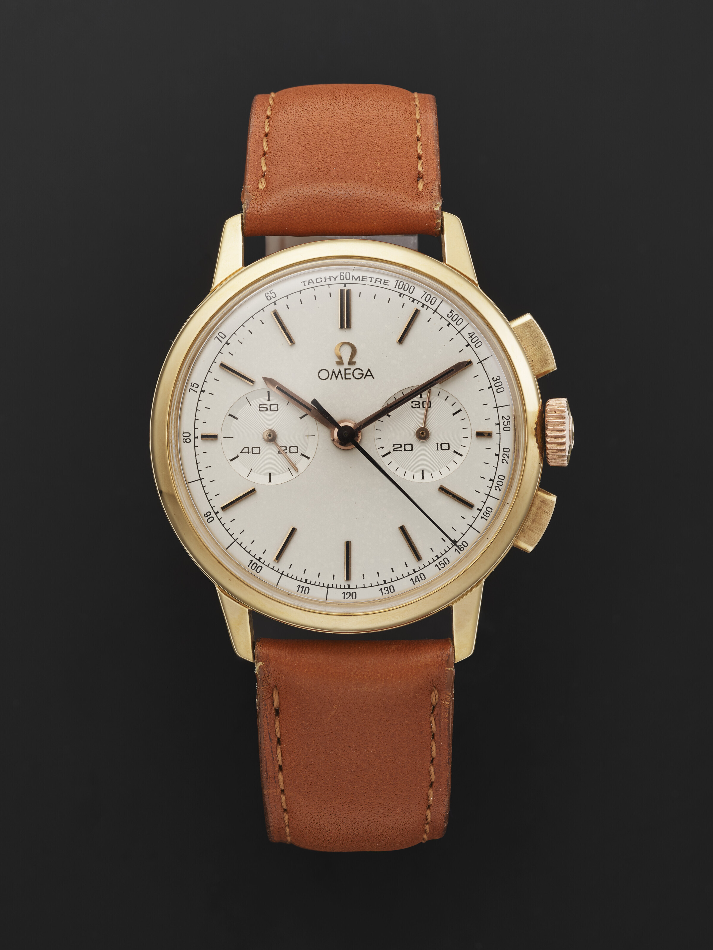 OMEGA, YELLOW GOLD CHRONOGRAPH, REF. 101.009, | Christie’s