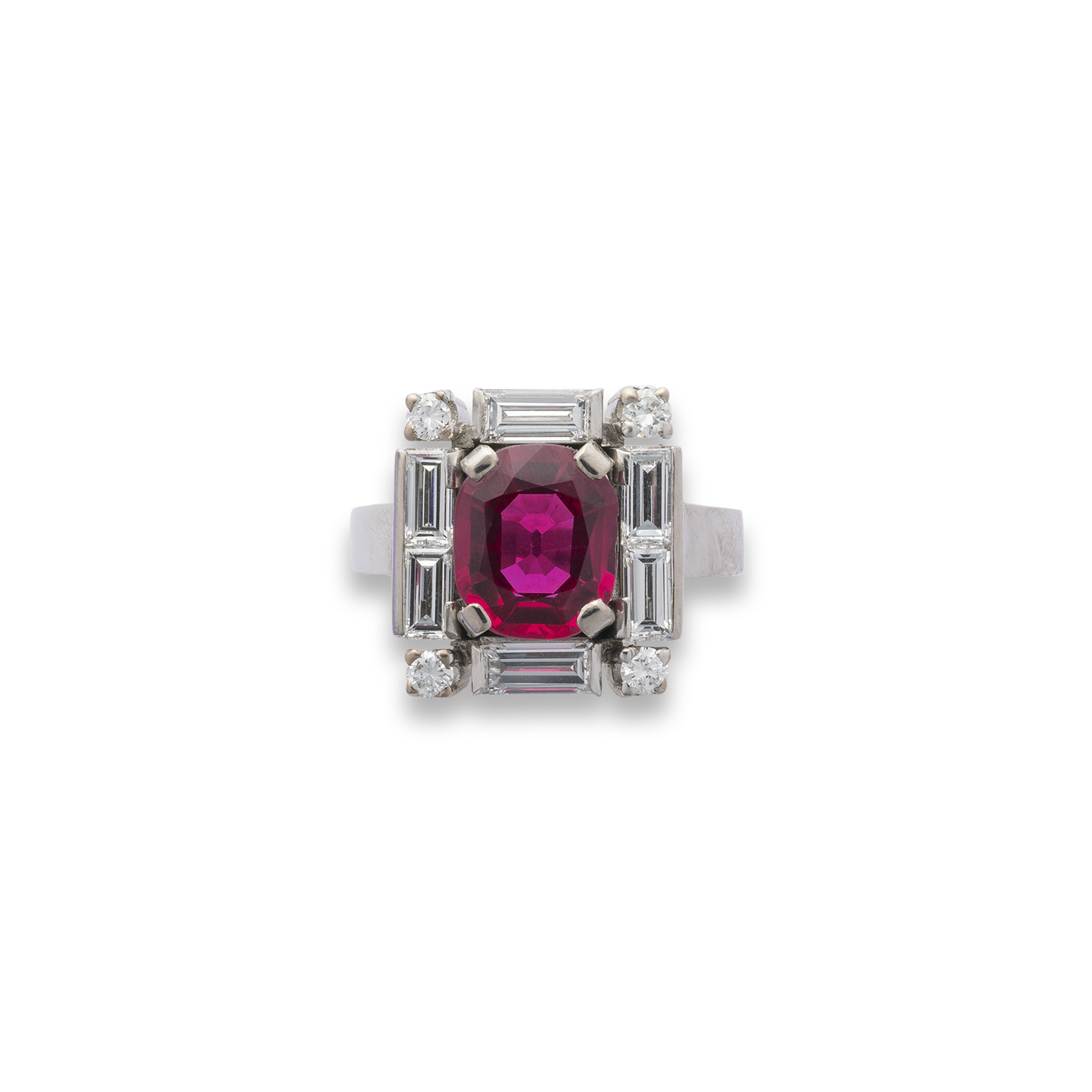RUBY AND DIAMOND RING, | Christie’s
