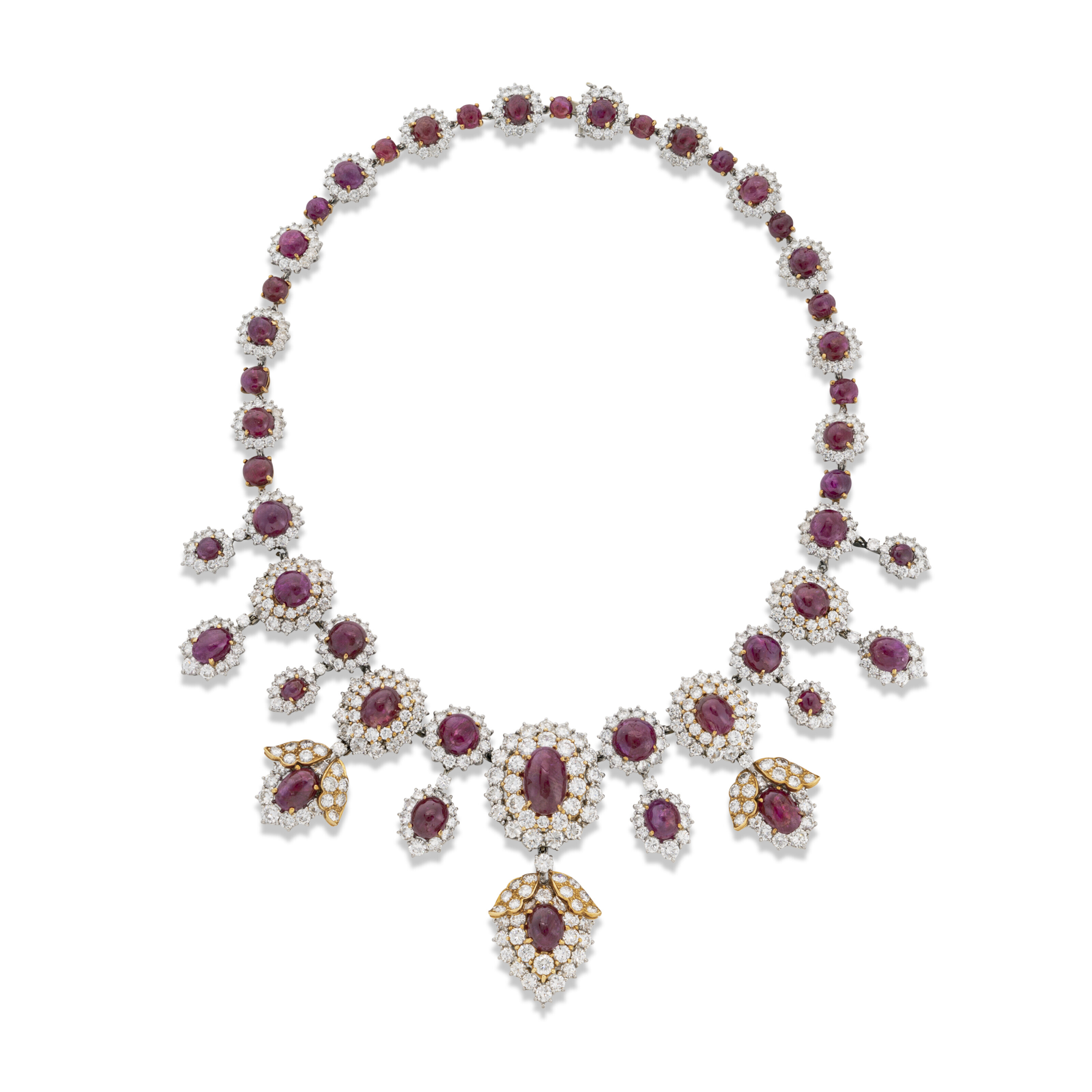 DAVID WEBB RUBY AND DIAMOND NECKLACE, | Christie’s