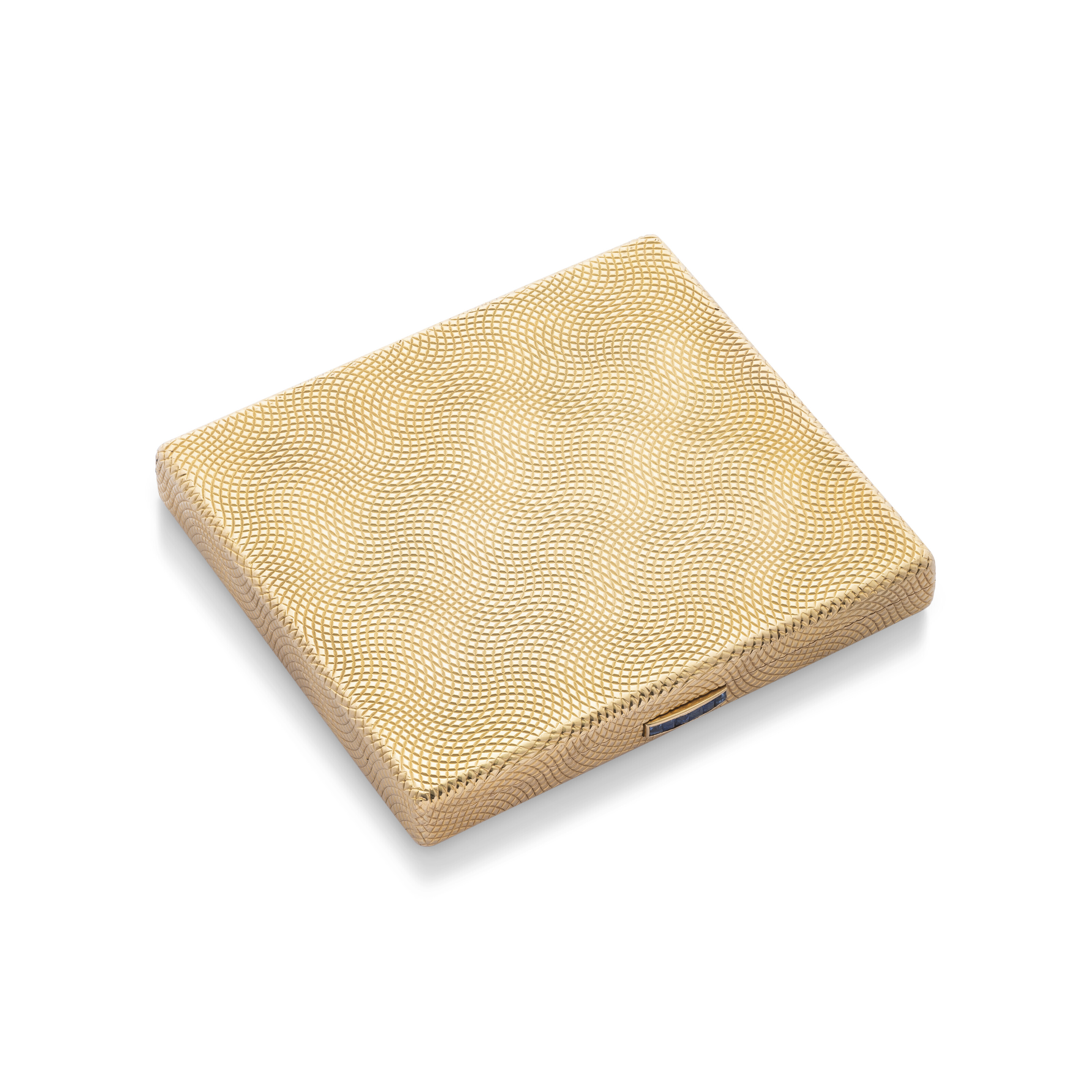 NO RESERVE | SAPPHIRE AND GOLD POWDER COMPACT, | Christie’s