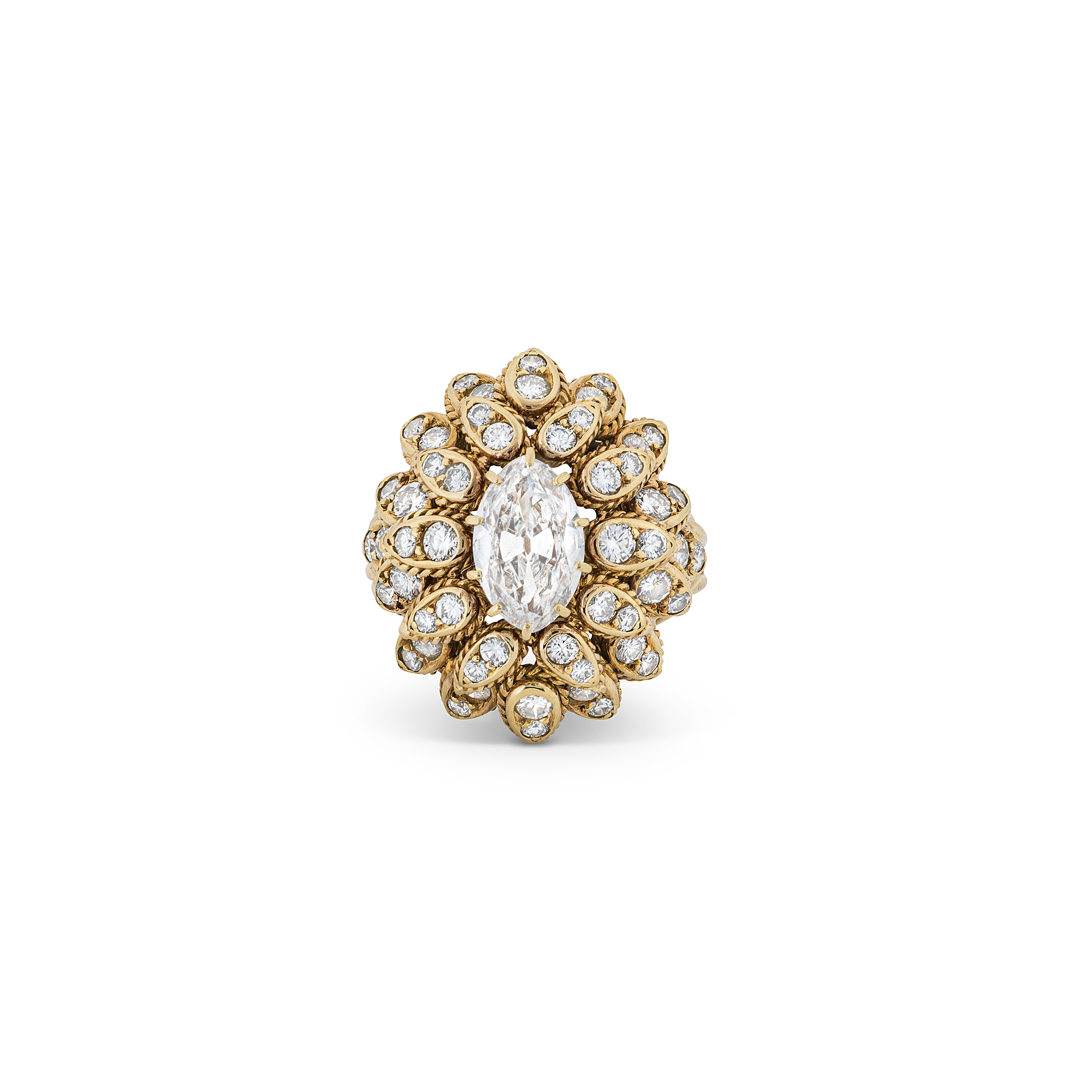 VAN CLEEF & ARPELS DIAMOND AND GOLD RING, | Christie’s