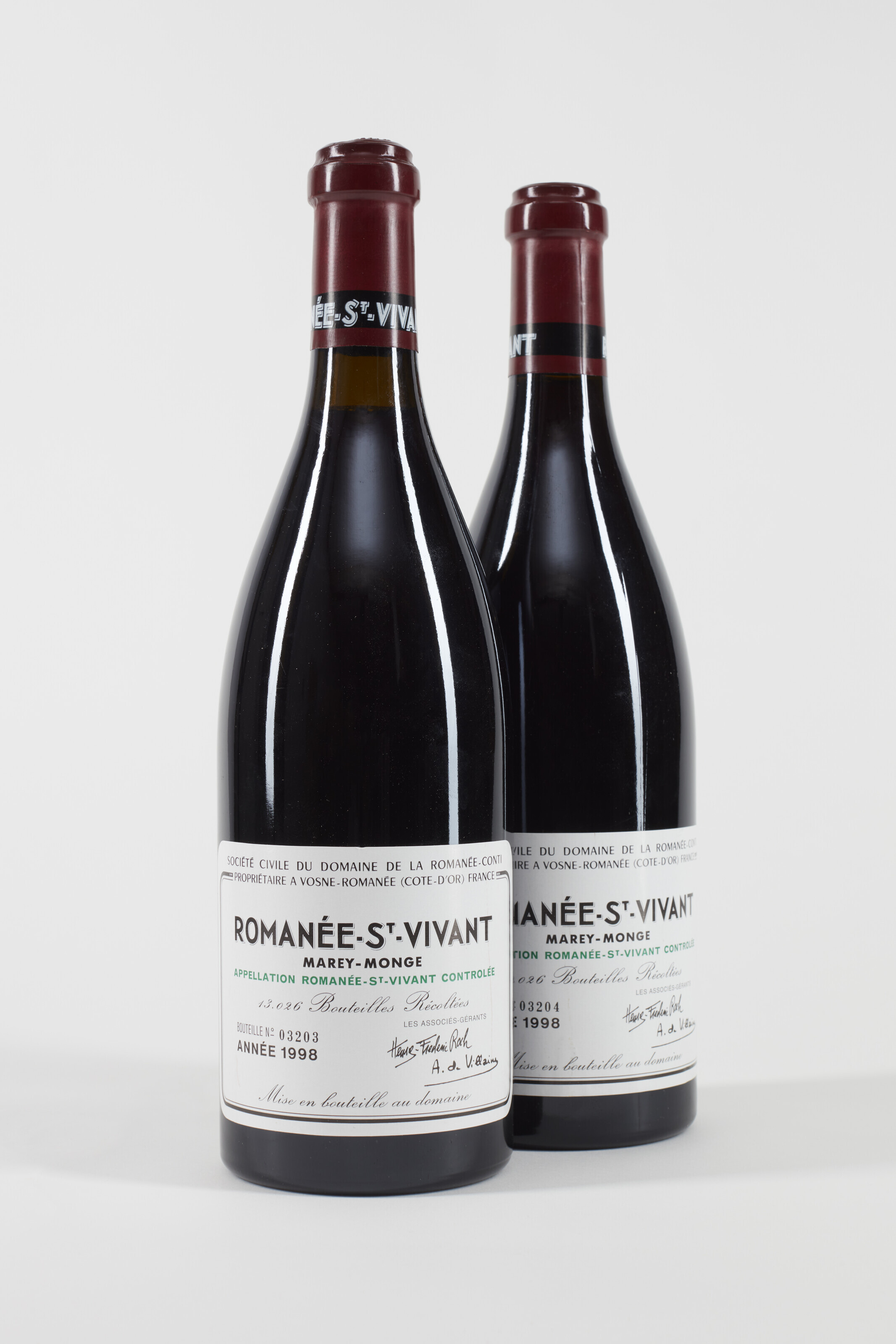 Domaine de la Romanée-Conti, Romanée-Saint-Vivant 1998, Grand Cru, Cote ...