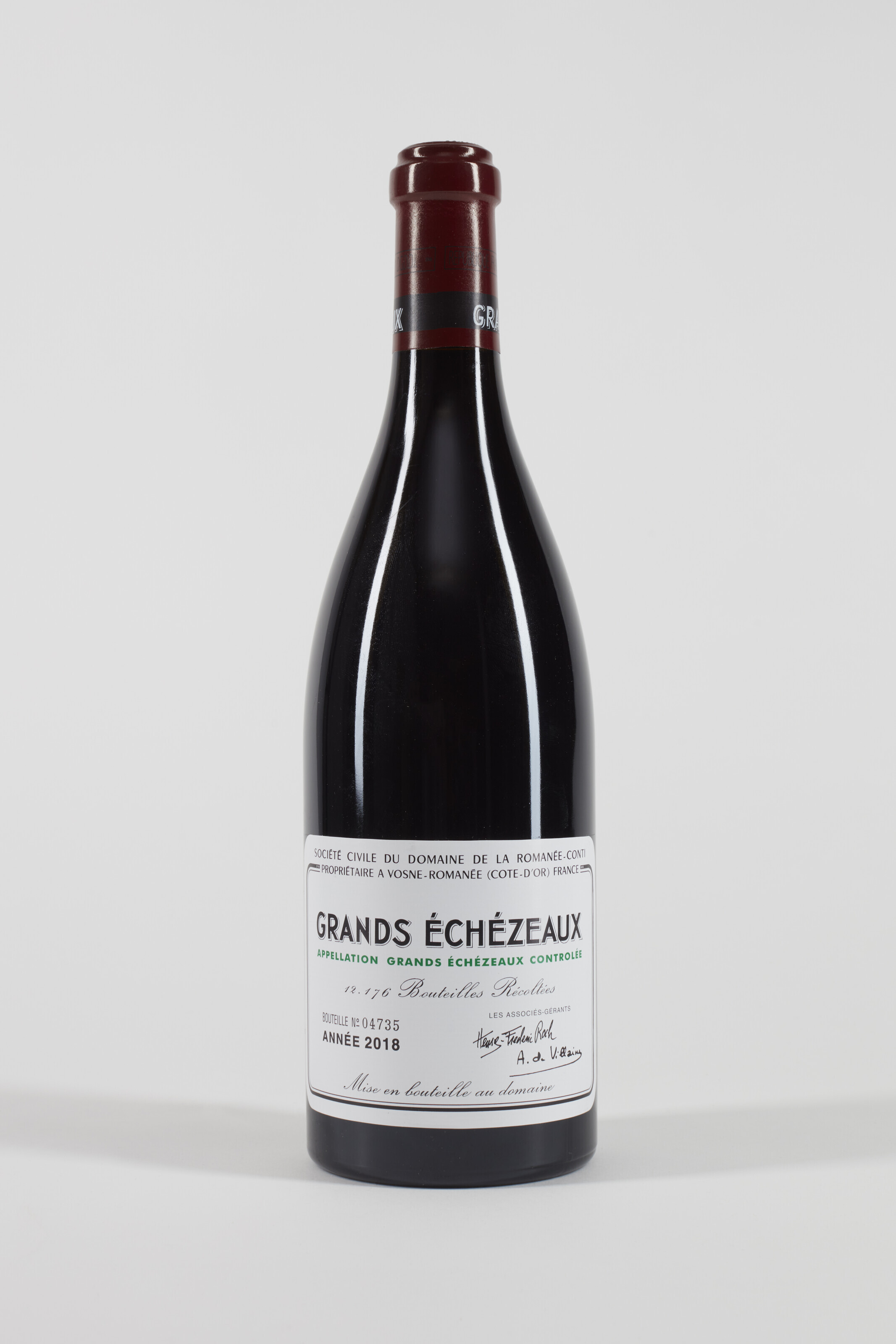 Domaine de la Romanée-Conti, Grands-Echézeaux 2018, Grand Cru, Côte de ...