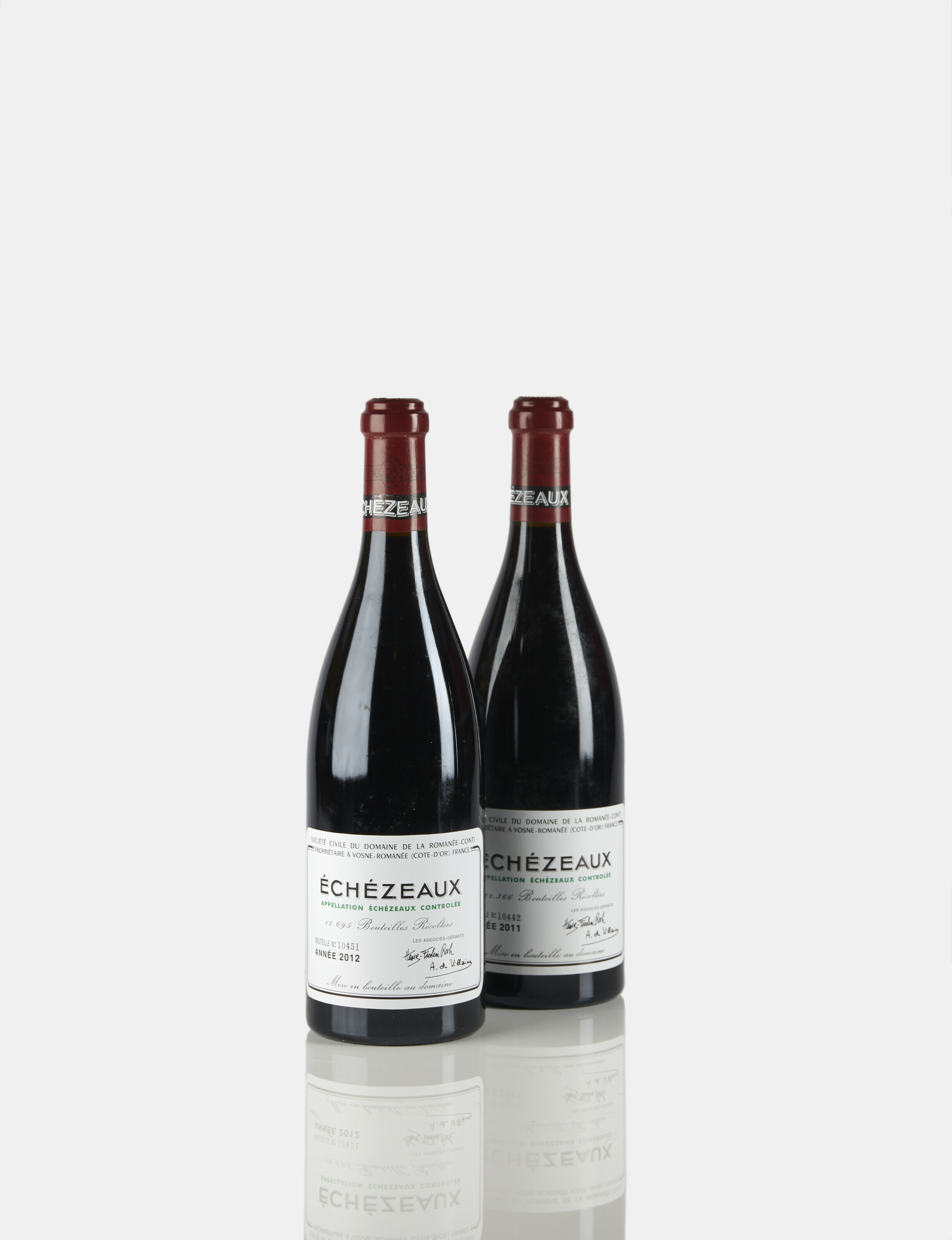 Mixed DRC Echézeaux, Domaine de la Romanée-Conti, Echézeaux 2011Marked ...