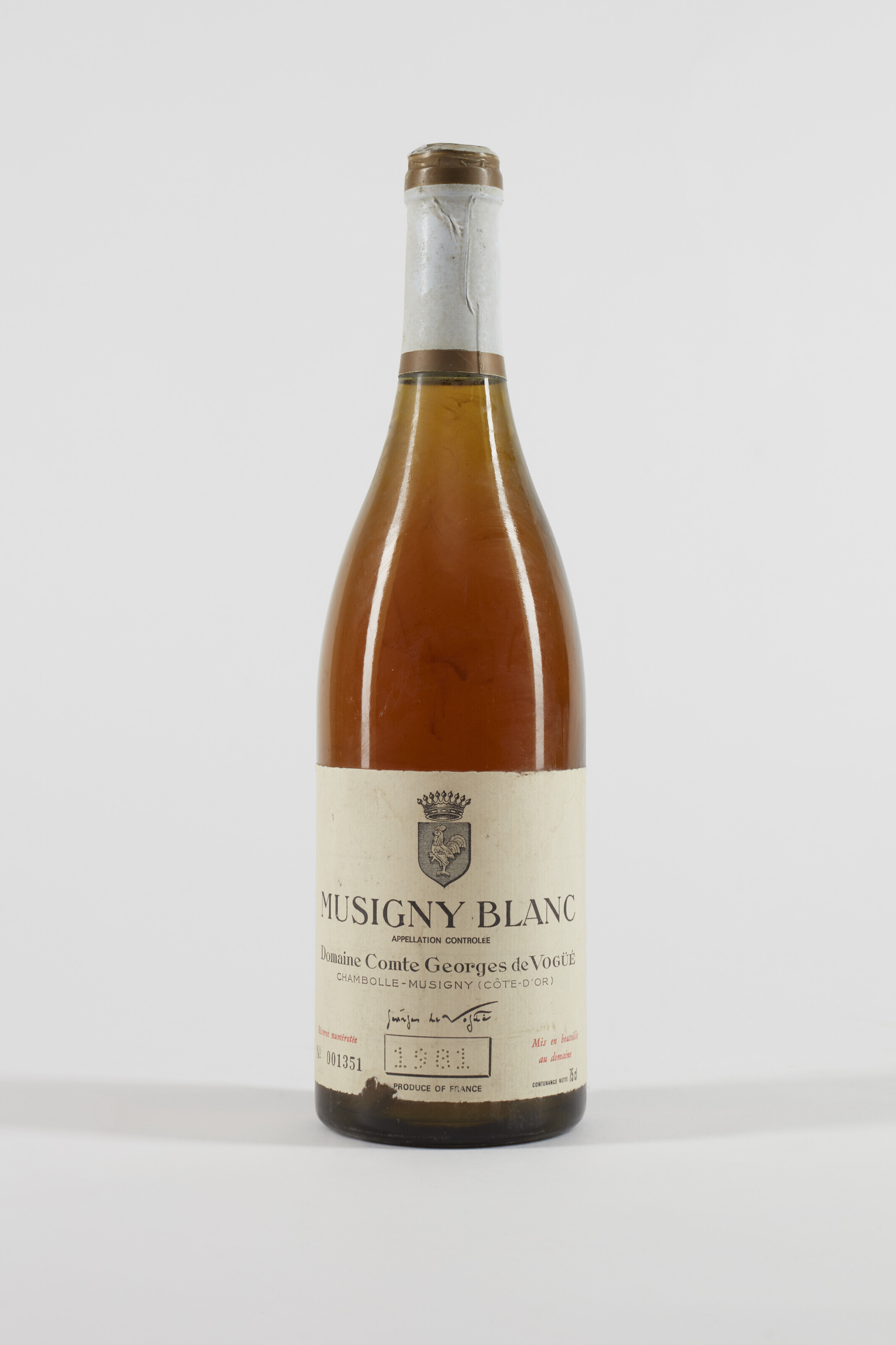 Comte Georges de Vogüé, Musigny Blanc 1981, Grand Cru, Côte de ...