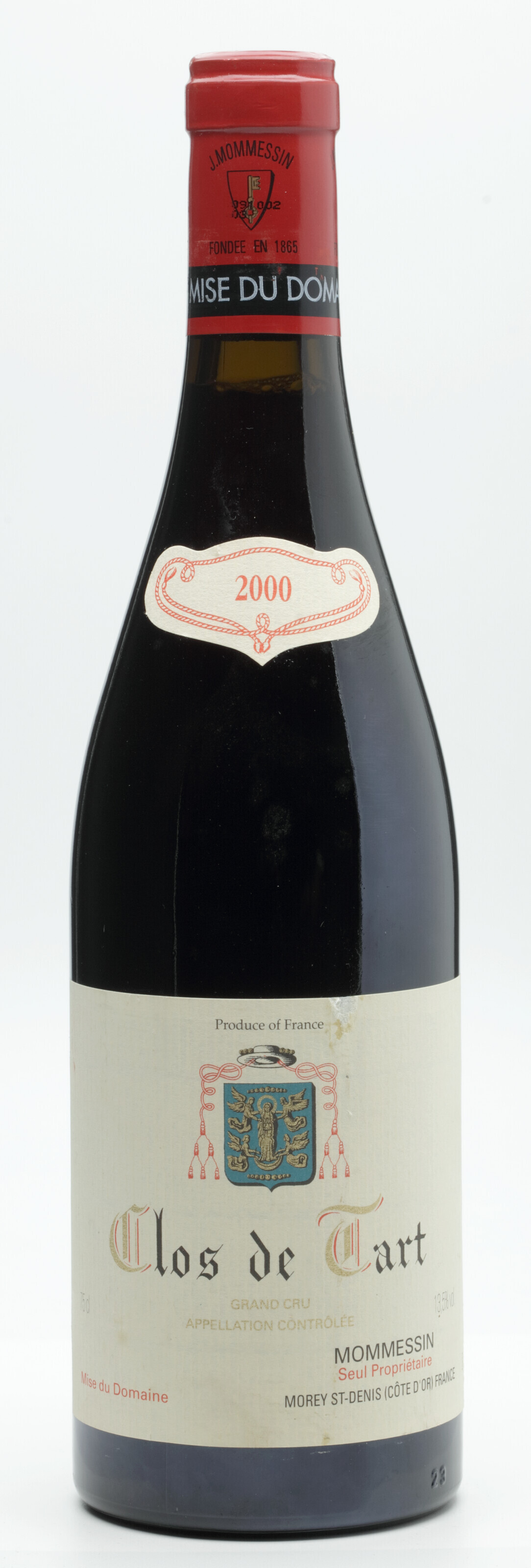 Mixed Clos de Tart 2000 and 2003, Mommessin, Clos de Tart 2000Slightly ...
