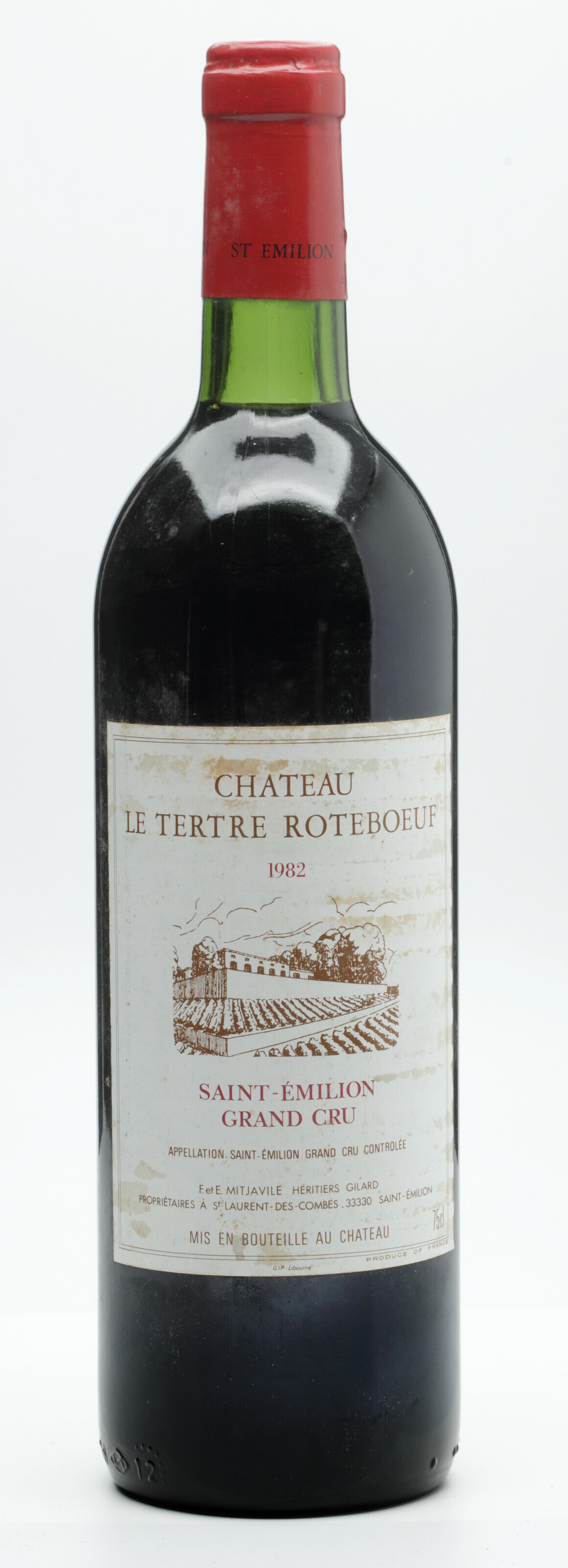 Château Le Tertre-Roteboeuf 1982, Saint-Emilion, grand cru ...