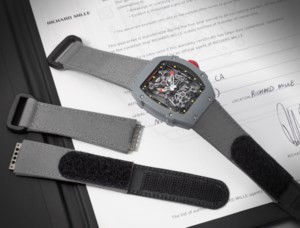 RICHARD MILLE. AN EXCEPTIONAL AND EXTREMELY RARE CARBON LIMITED EDITION ...