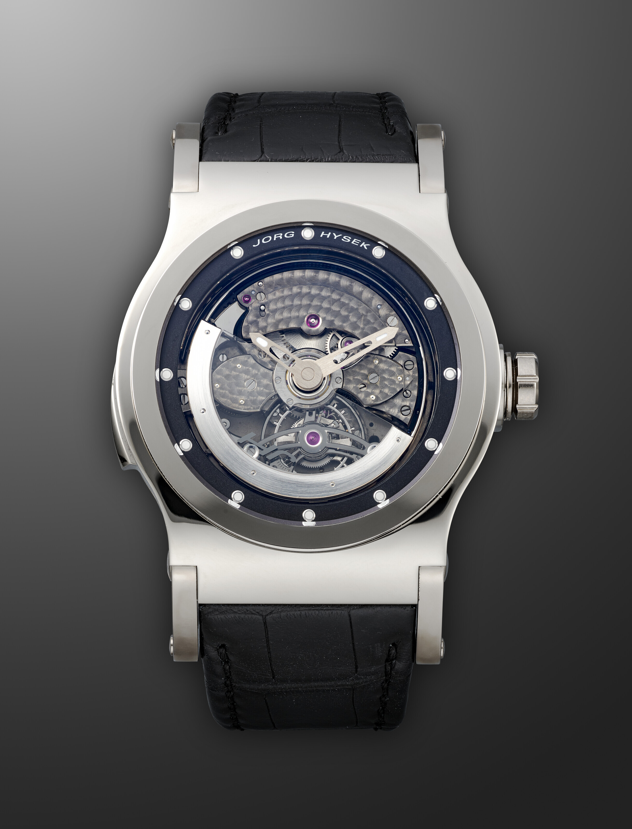 JORG HYSEK, LIMITED EDITION WHITE GOLD MINUTE REPEATER WESTMINSTER ...