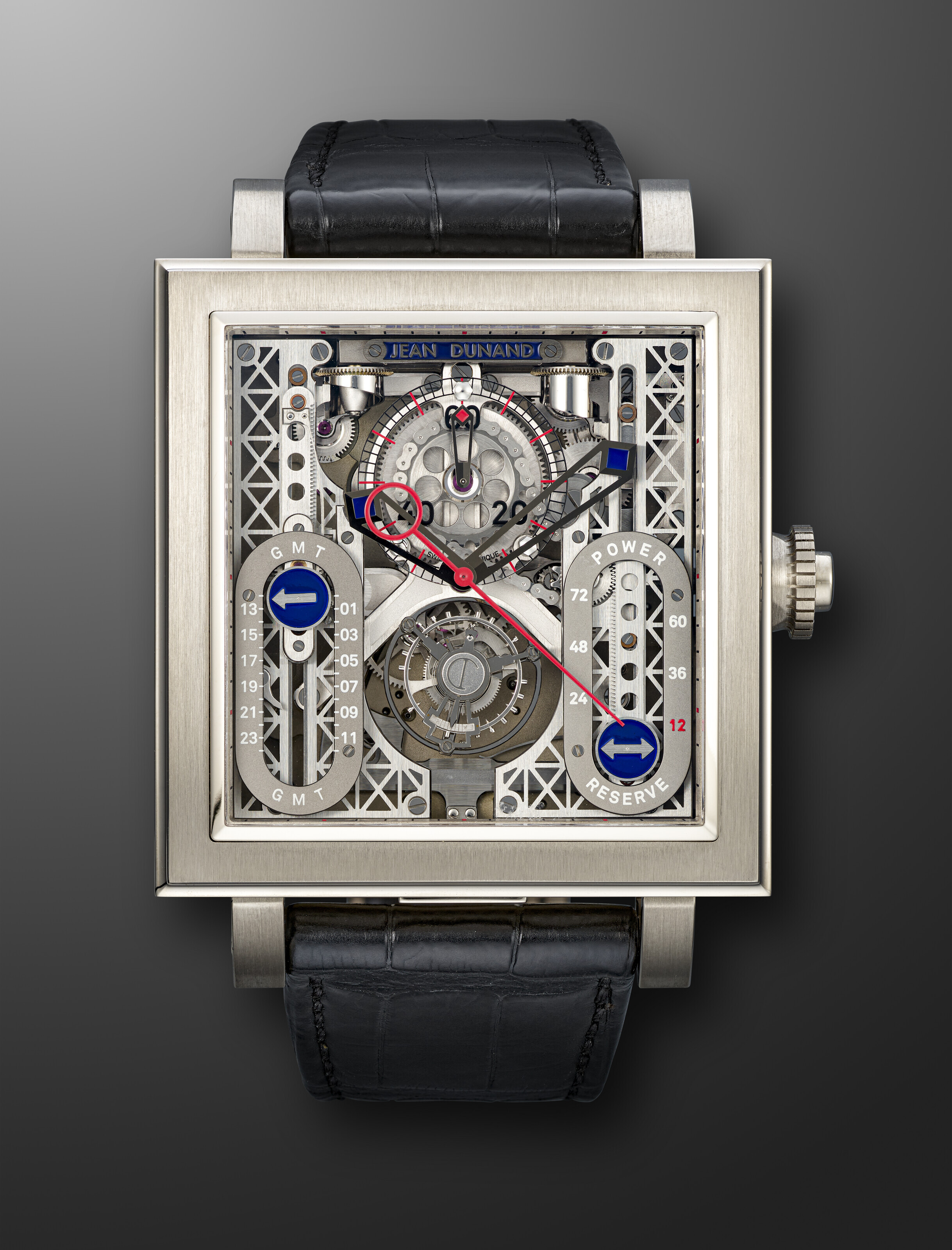 JEAN DUNAND, UNIQUE PIECE WHITE GOLD AND TITANIUM TOURBILLON ...