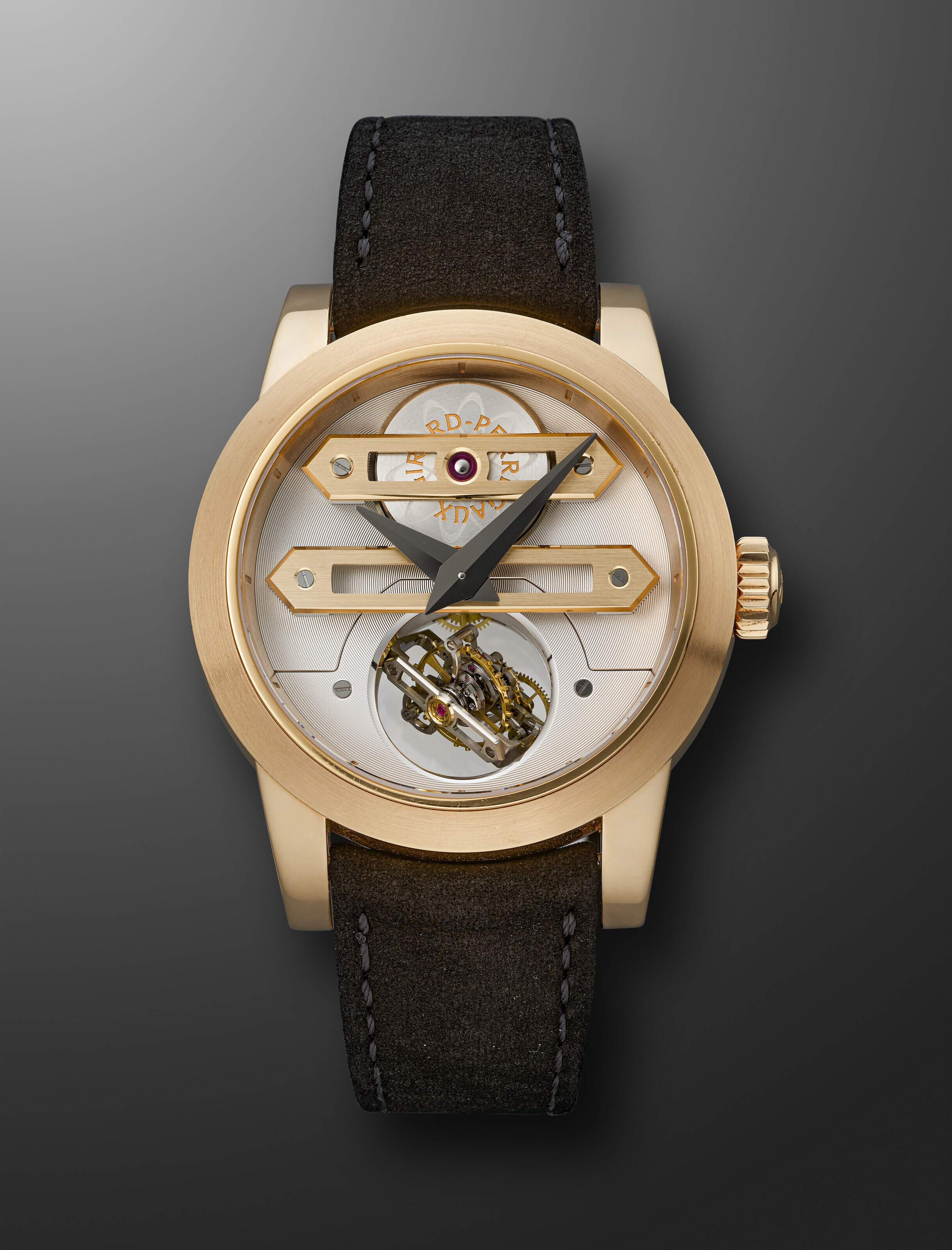 GIRARD-PERREGAUX, LIMITED EDITION PINK GOLD BI-AXIAL TOURBILLON, REF ...
