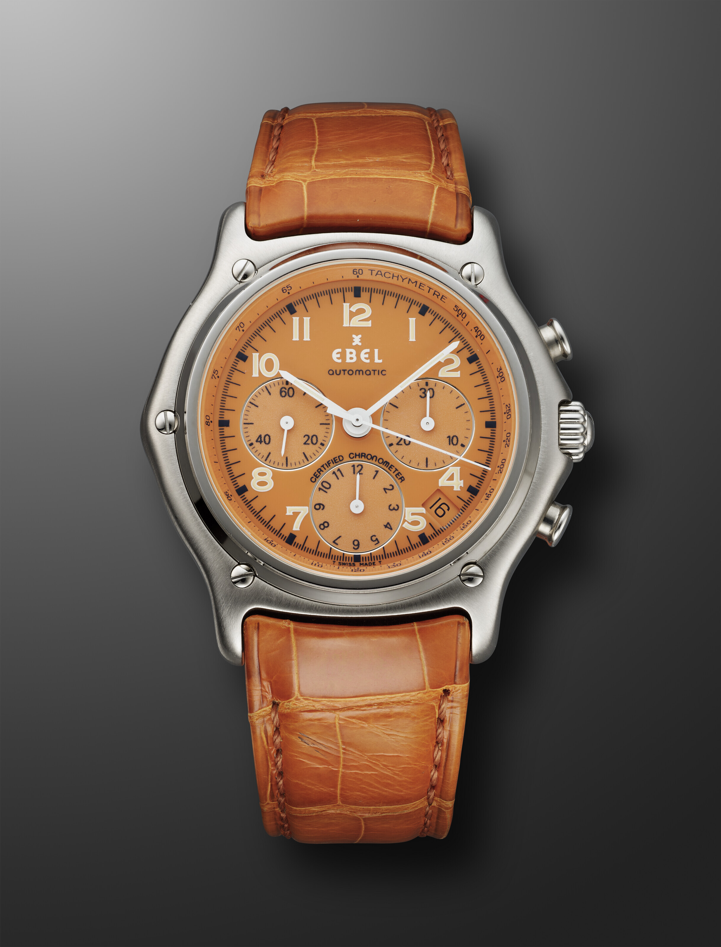 EBEL, STAINLESS STEEL CHRONOGRAPH 'LE MODULOR', REF. E9137240, | Christie’s