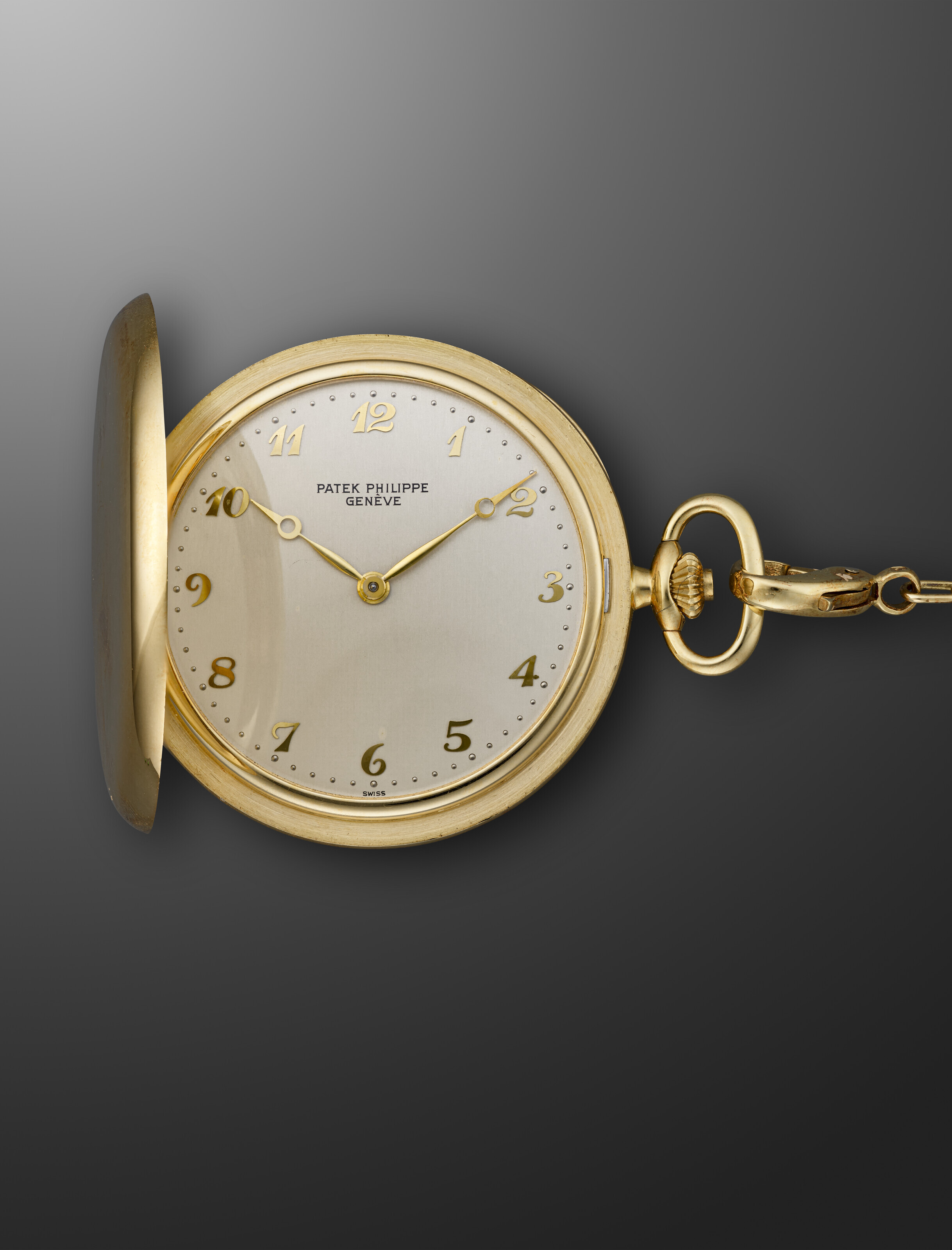 PATEK PHILIPPE, YELLOW GOLD HUNTER-CASE POCKET WATCH, | Christie’s