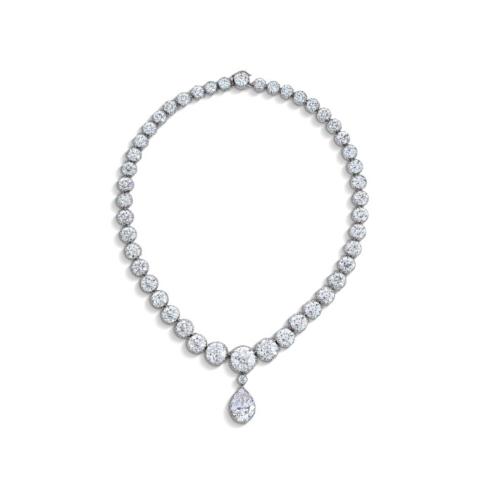 IMPORTANT DIAMOND RIVIERE NECKLACE | Christie's