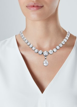 IMPORTANT DIAMOND RIVIERE NECKLACE | Christie's