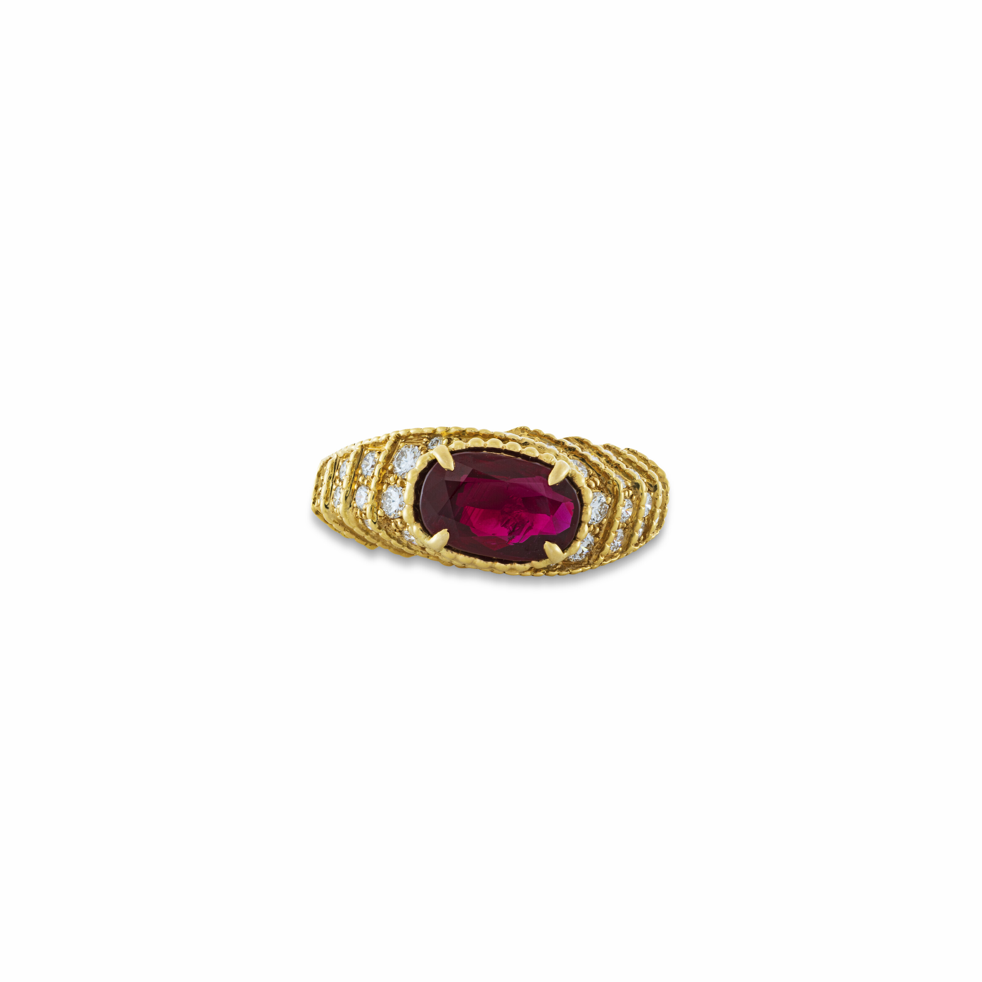 RUBY AND DIAMOND RING, | Christie’s