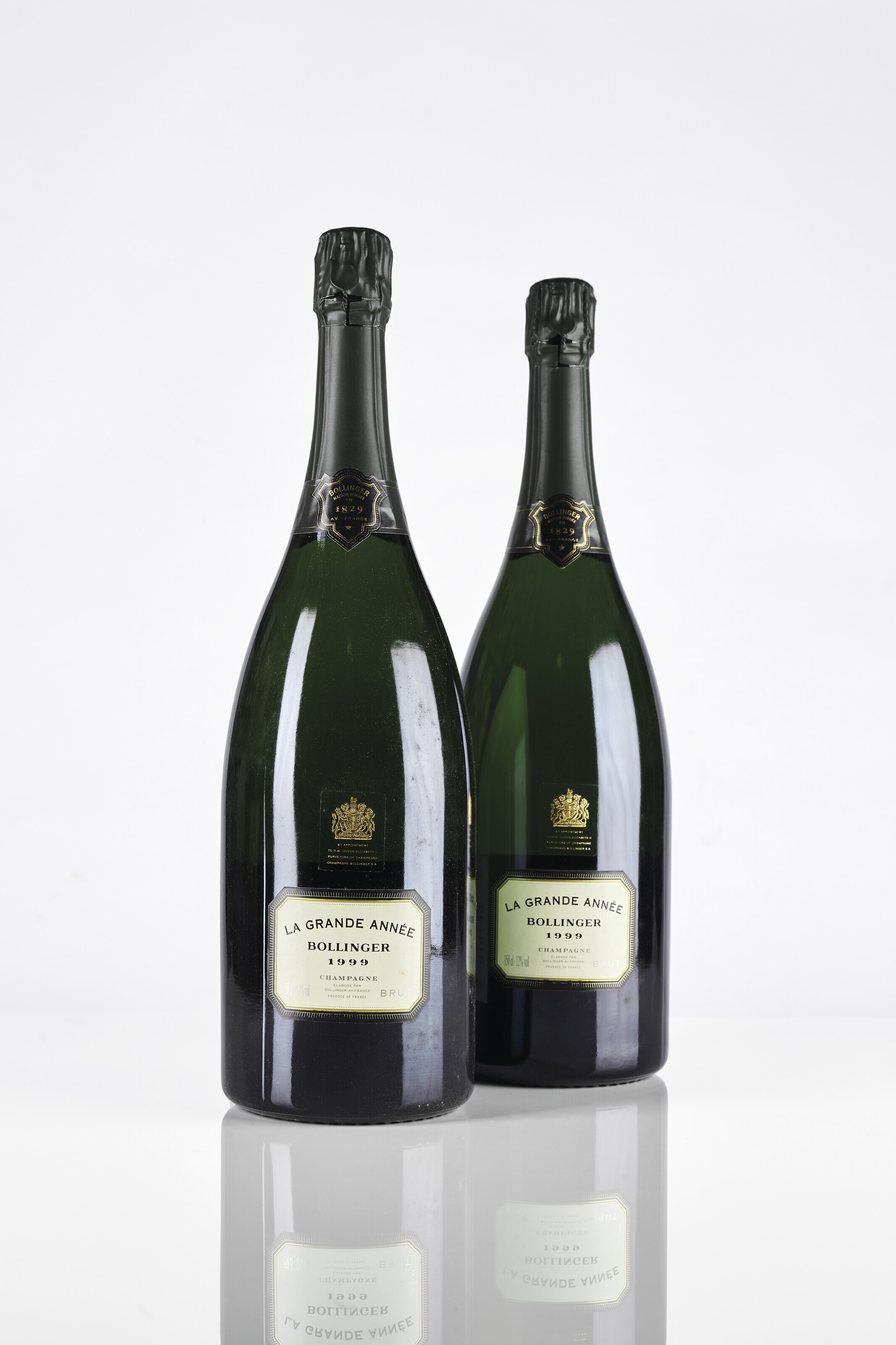 Bollinger La Grande Année 1999, AÿIn individual original coffrets ...