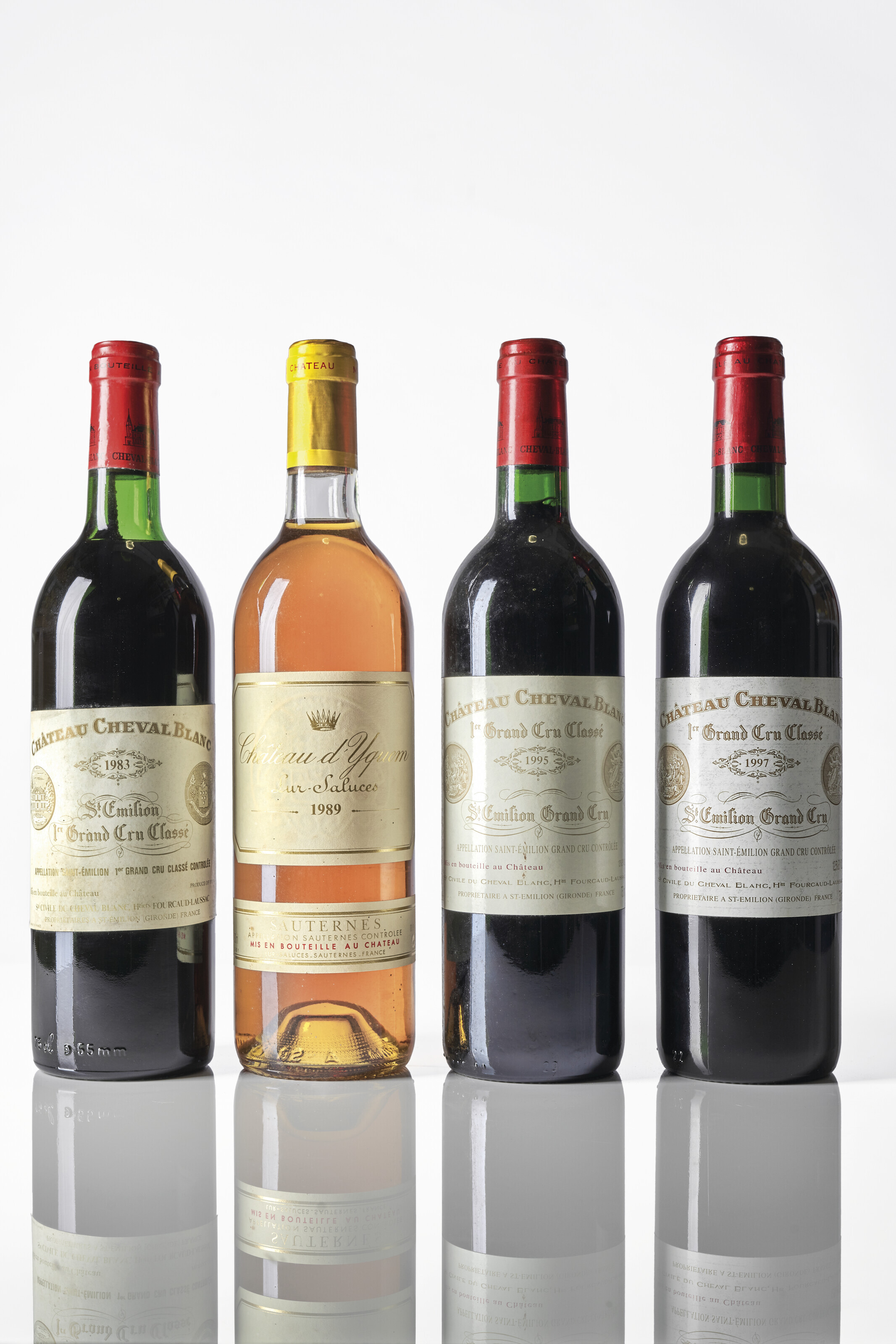 Mixed Cheval-Blanc and Yquem 1983-1996, Château Cheval-Blanc ...