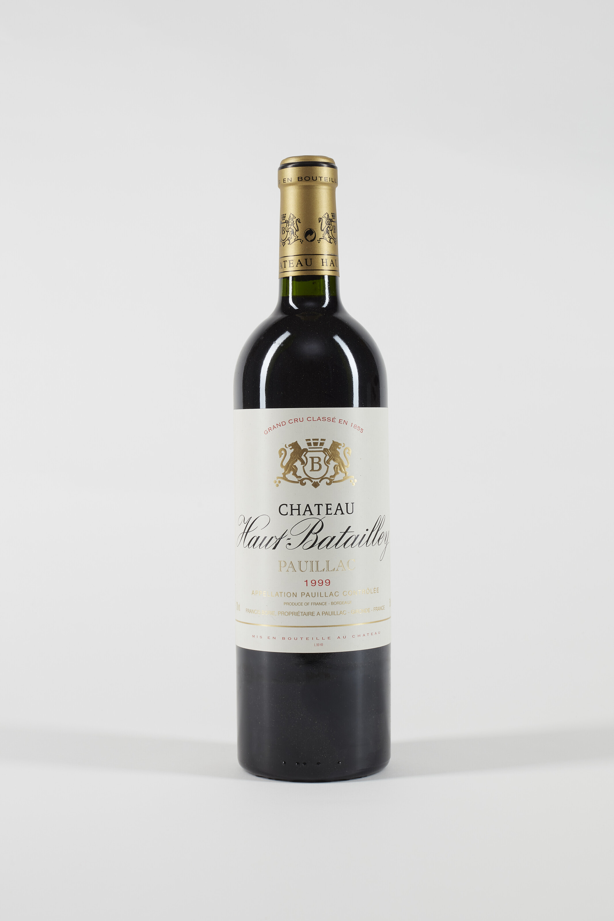 Château Haut-Batailley 1999, Pauillac, 5ème cru classéTwelve bottles in ...