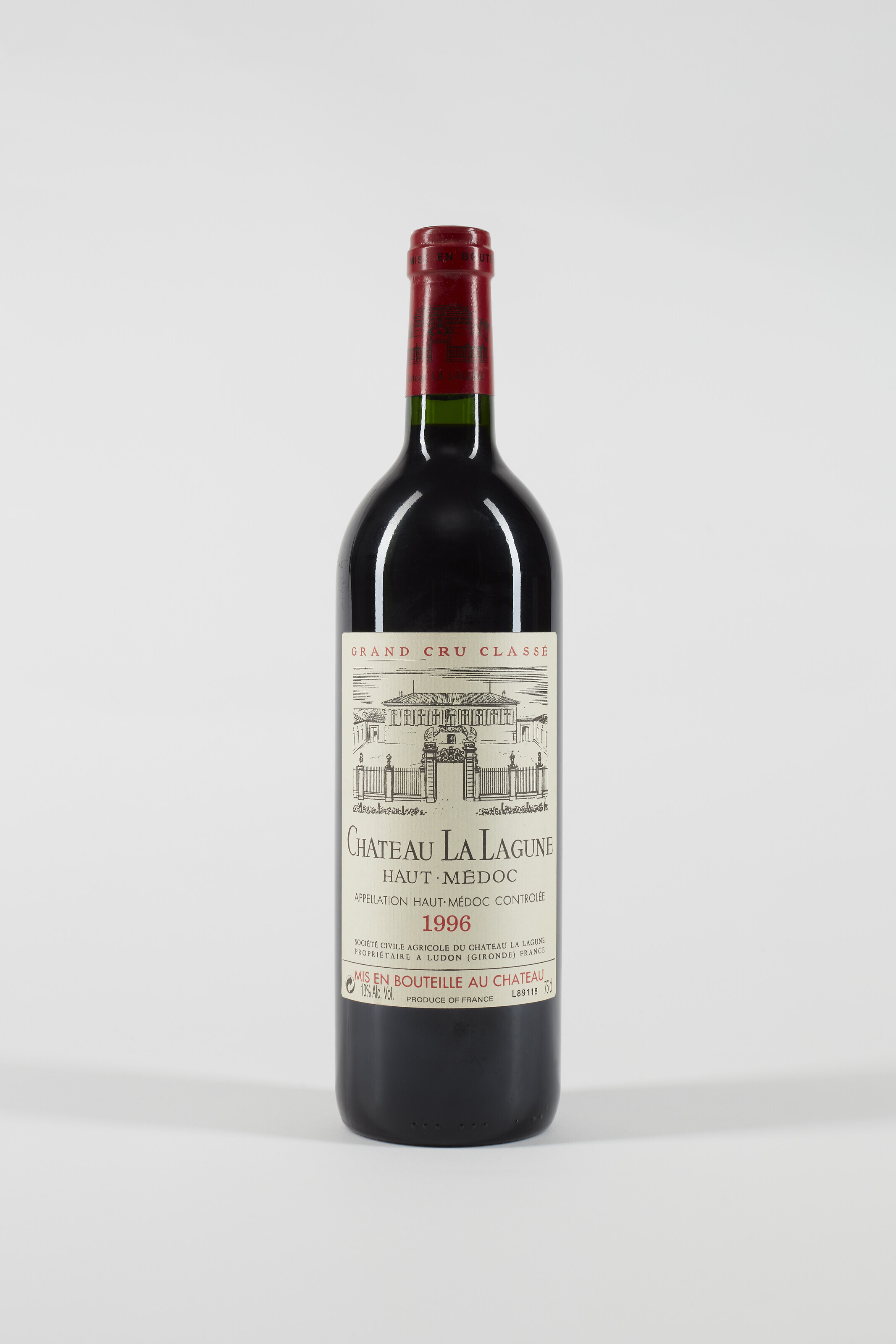Château La Lagune 1996, Ludon (Médoc), 3ème cru classéOne slightly ...