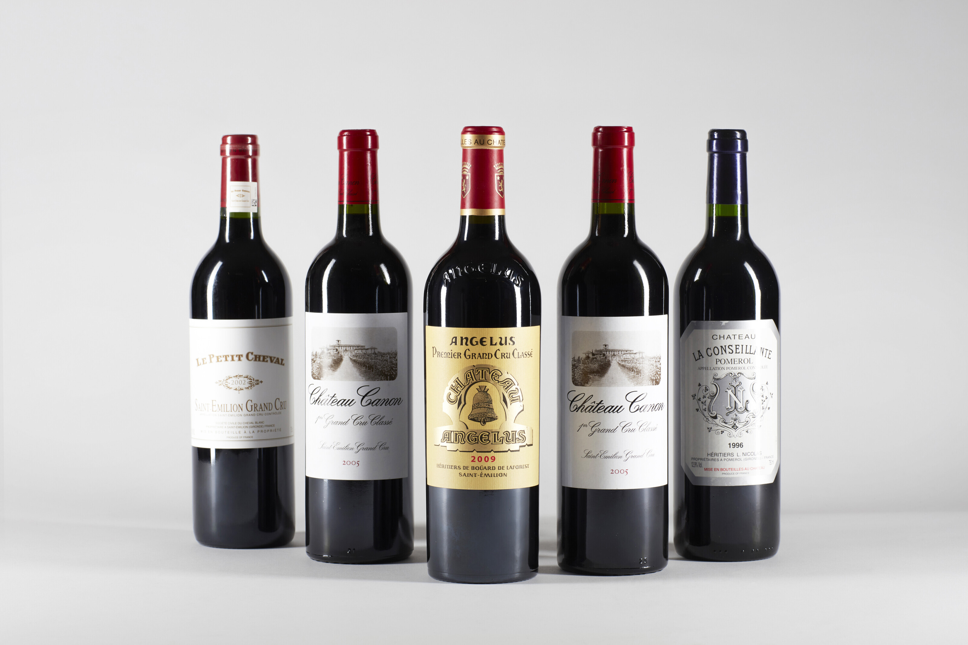 Mixed Right Bank Bordeaux 1996-2009, Château La Conseillante 1996One ...