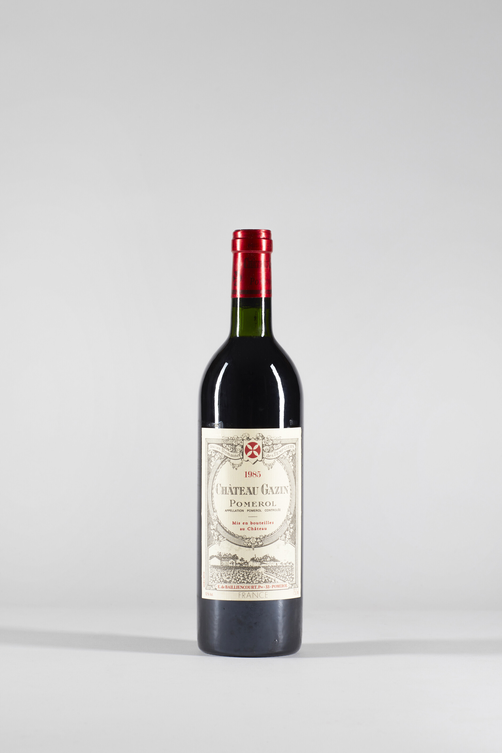 Château Gazin 1985, PomerolIn a twelve-bottle original wooden case ...