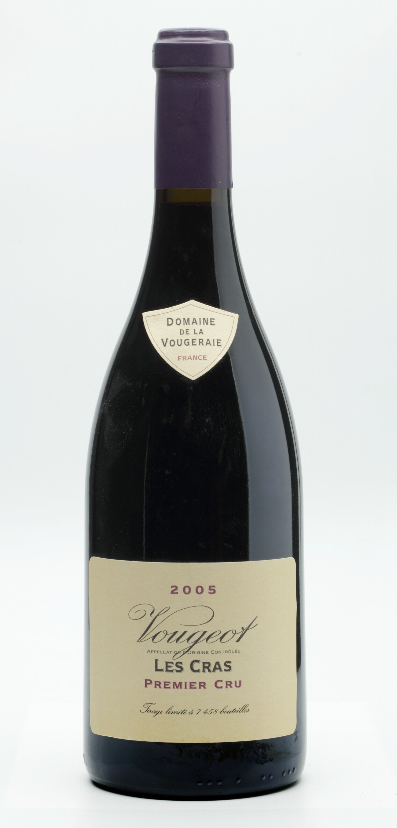 Domaine de la Vougeraie, Vougeot Les Cras 2005, 1er Cru, Côte de ...