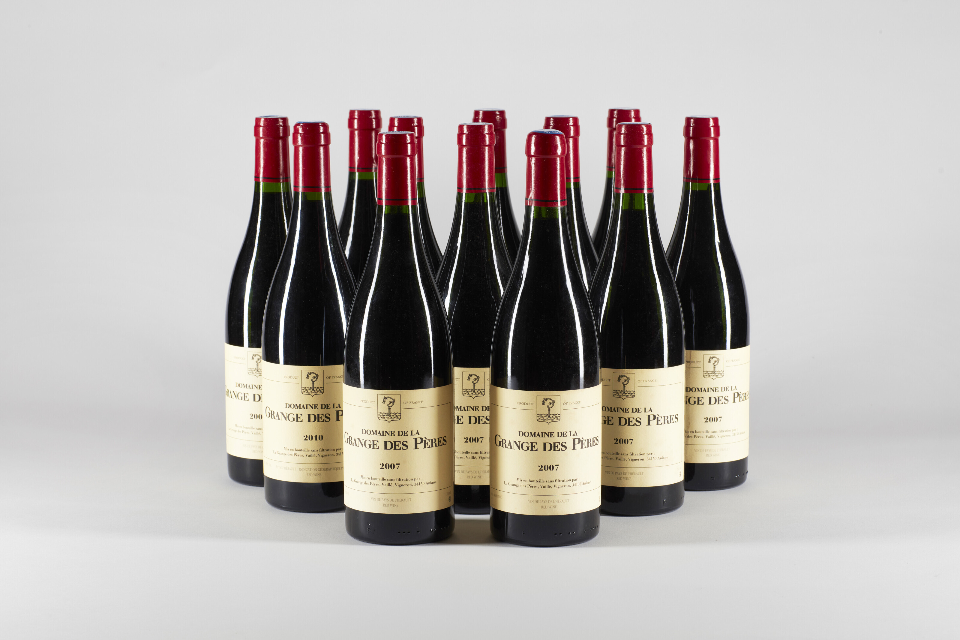 Mixed Domaine de la Grange des Pères Rouge 2007-2010, Domaine de la ...