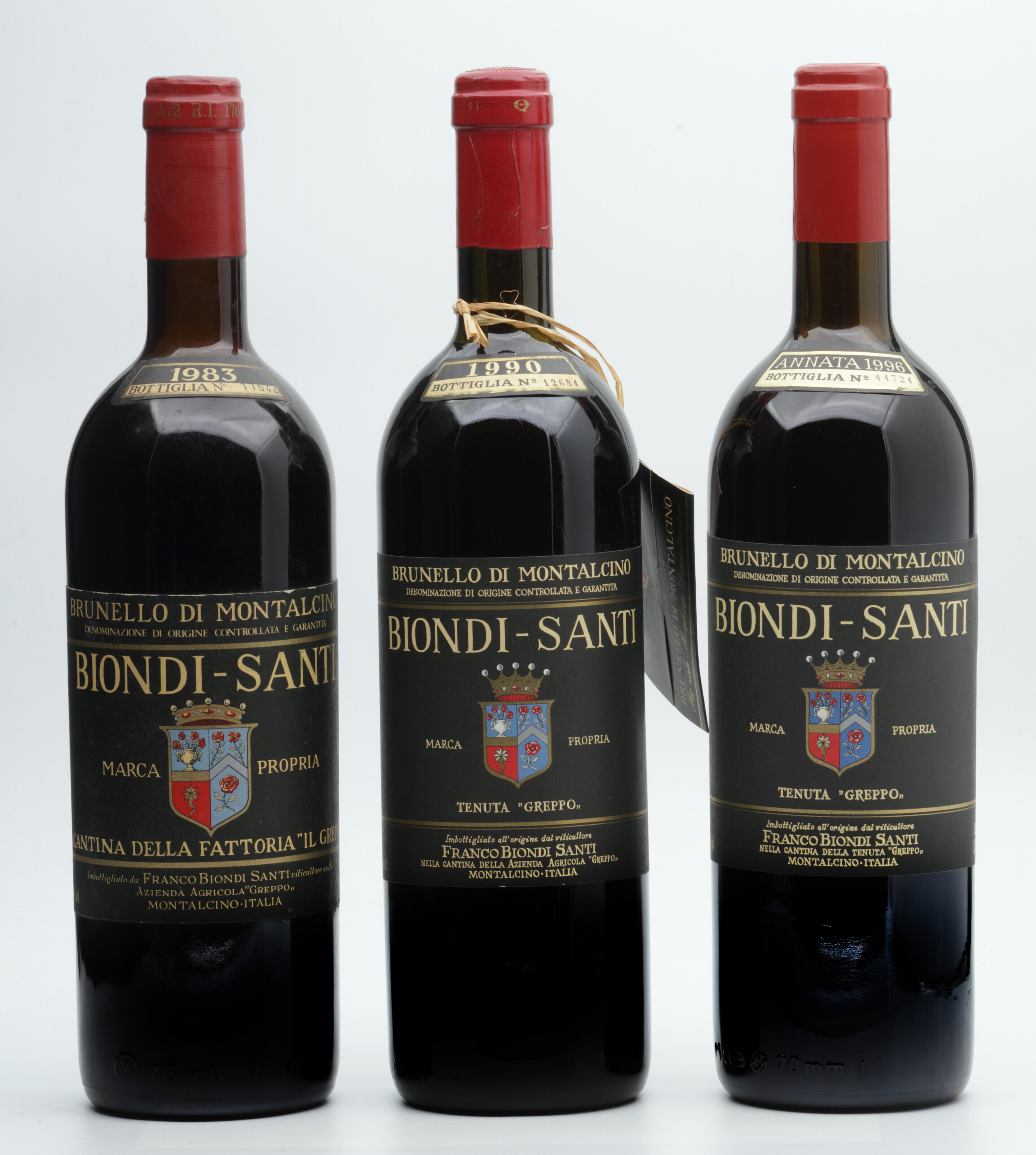 Mixed Biondi Santi Brunello 1983-1996, Biondi Santi, Brunello di ...