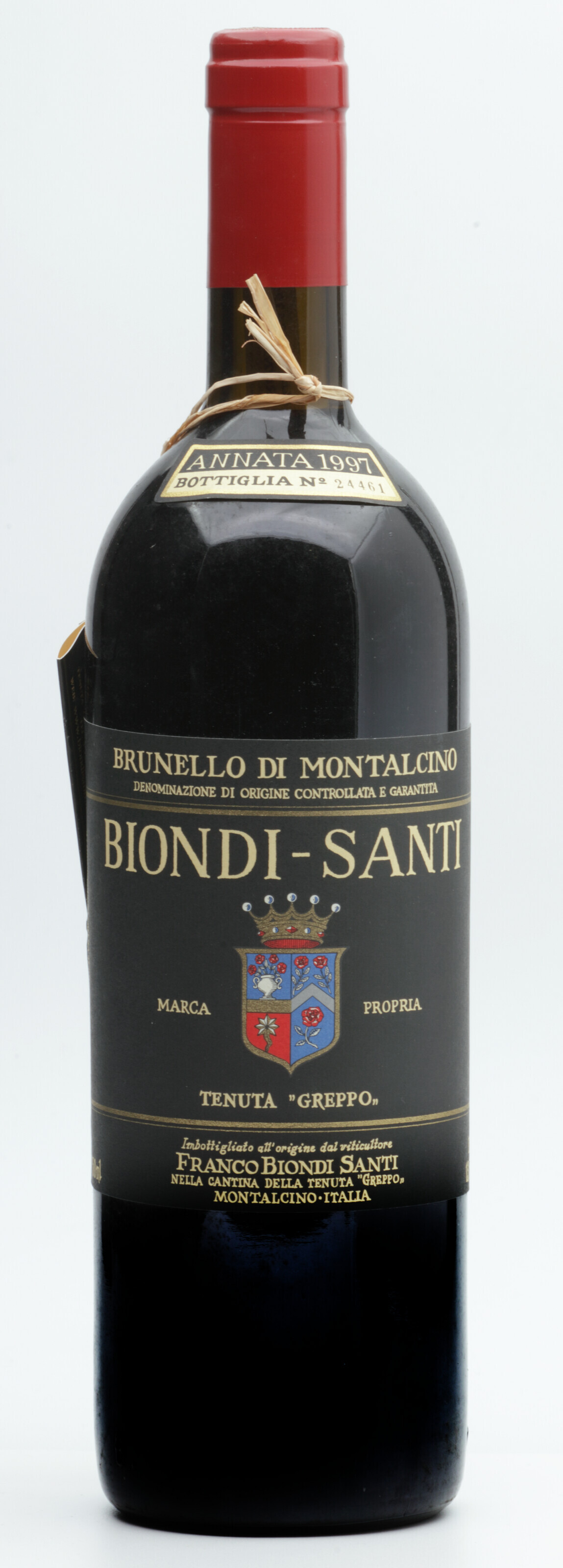 Biondi Santi, Brunello di Montalcino 1997, TuscanyIn original carton ...
