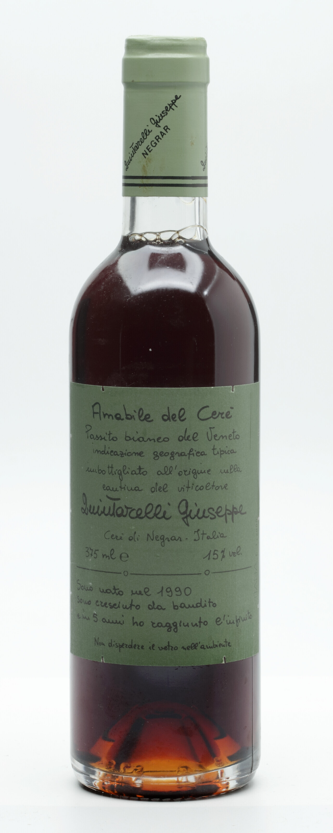 Quintarelli, Amabile de Cere 1990, VenetoSlightly damaged label ...