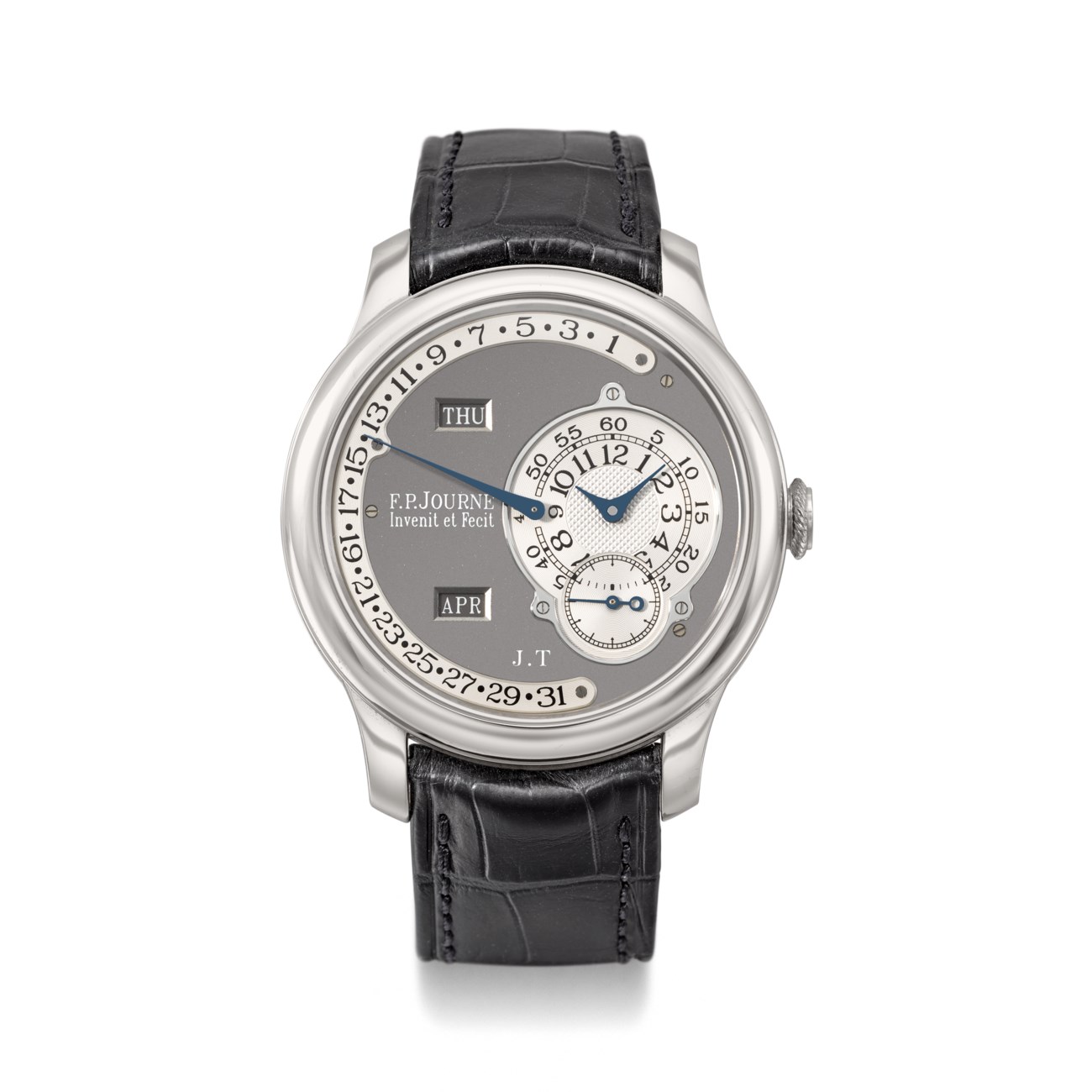 F.P. JOURNE. A UNIQUE PLATINUM LIMITED EDITION AUTOMATIC ANNUAL ...