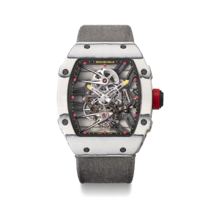 RICHARD MILLE. AN EXCEPTIONAL AND UNIQUE PERSONALIZED PROTOTYPE QUARTZ ...