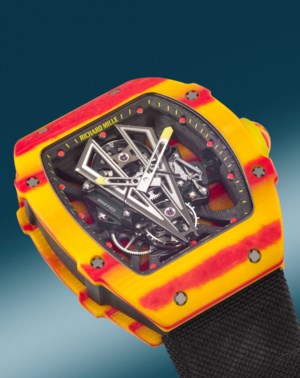 RICHARD MILLE. AN EXCEPTIONAL AND UNIQUE PERSONALIZED QUARTZ TPT ...