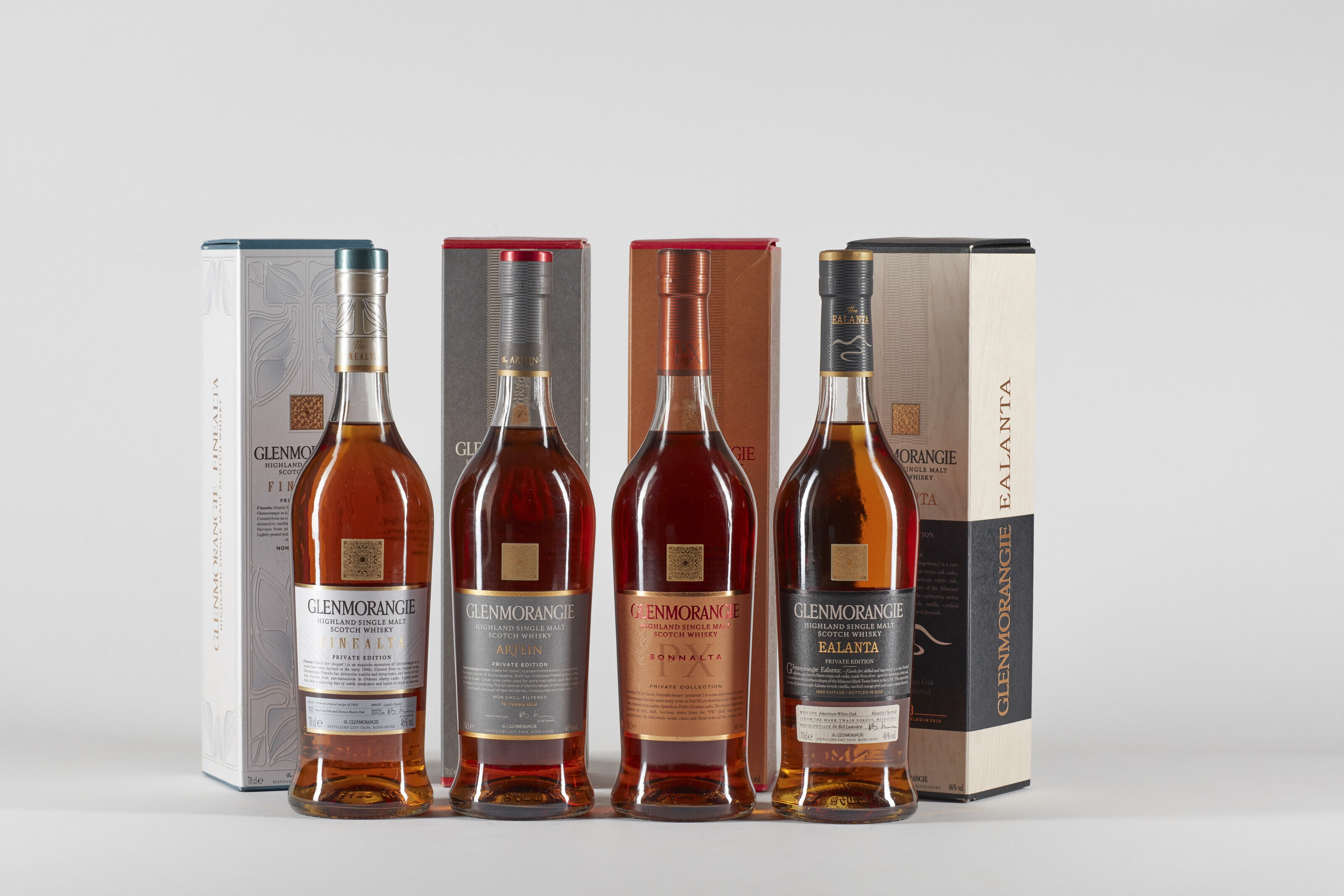 Mixed Glenmorangie, Glenmorangie Fine Alta Private Edition46% vol. In ...