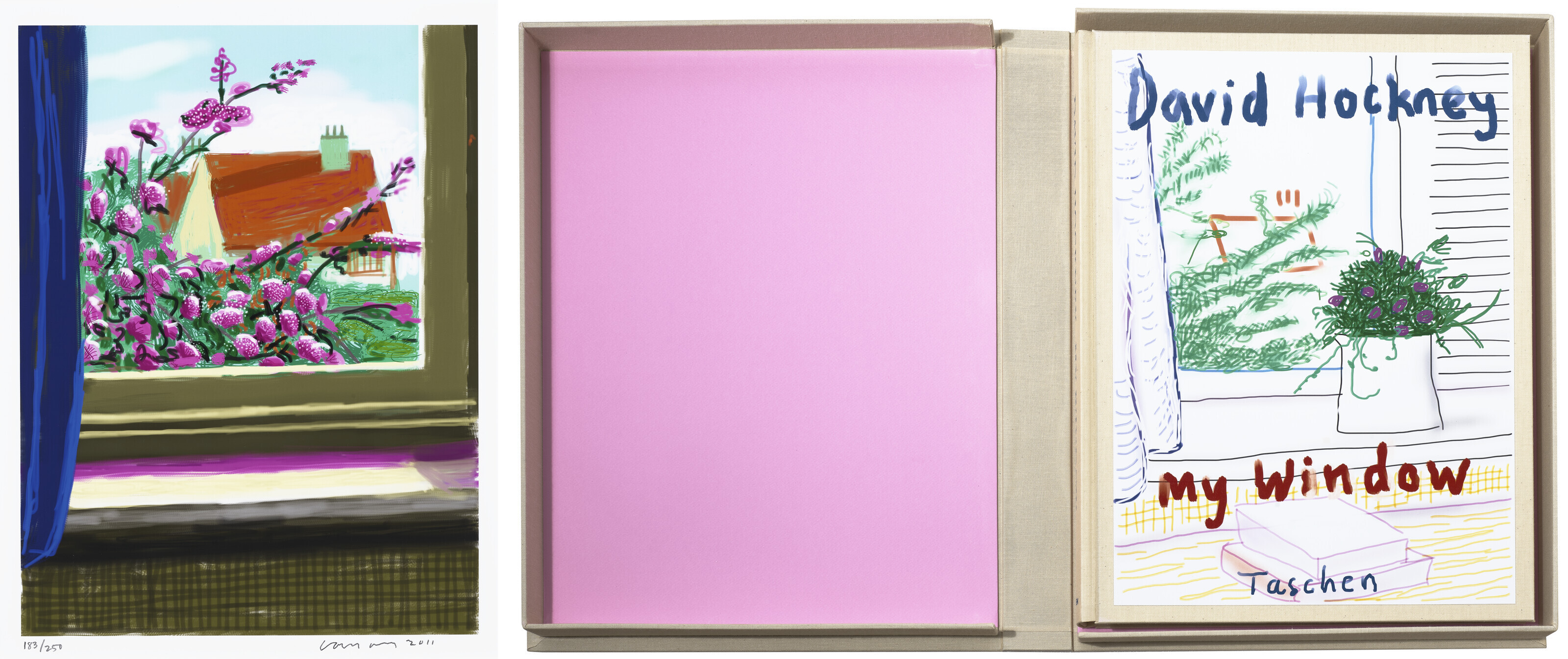 DAVID HOCKNEY (B. 1937), No. 778, 17 April 2011; & My Window: Art ...