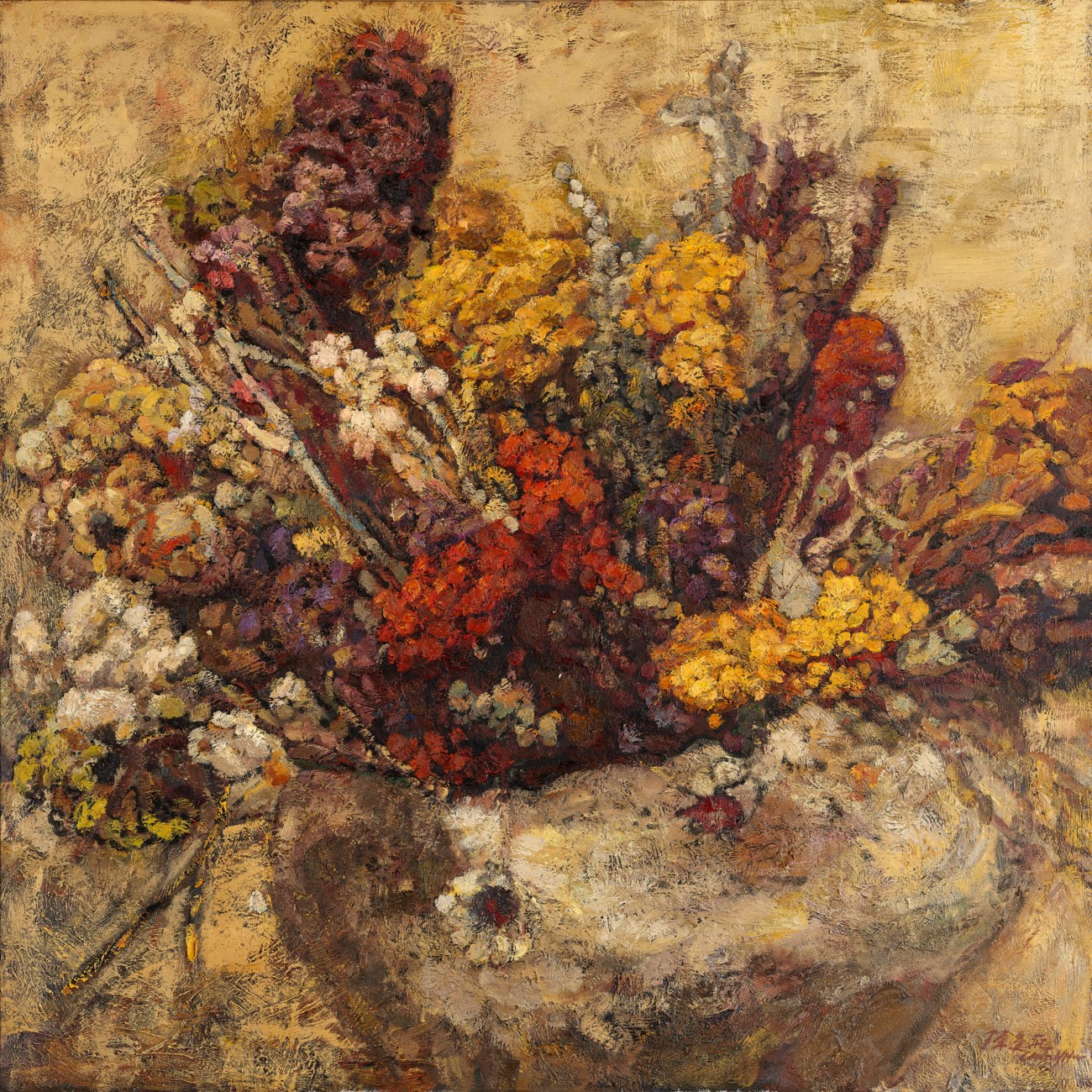 CHEN YIFEI (1946-2005), Still Life - Flowers | Christie's