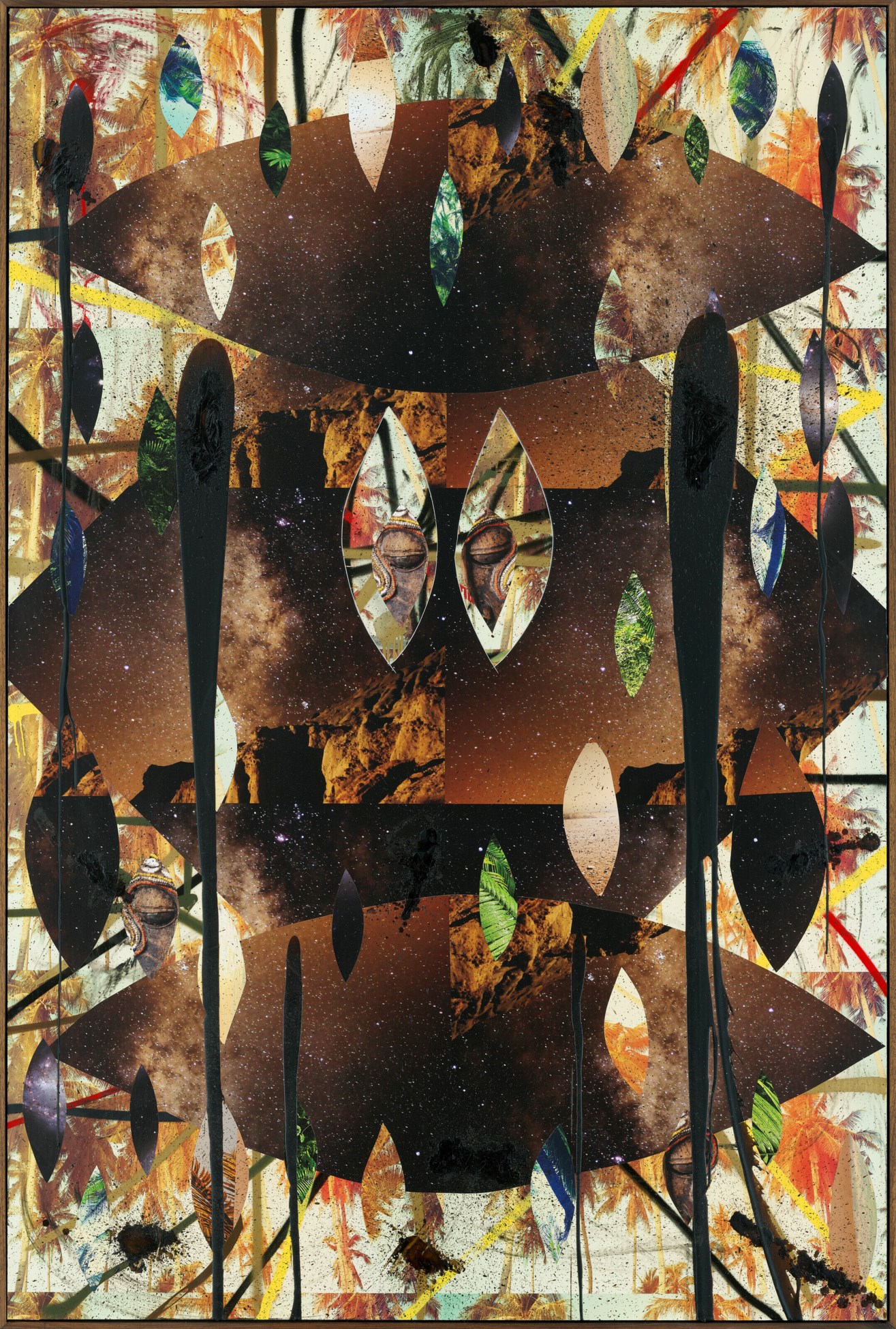 RASHID JOHNSON (B. 1977), Untitled Escape Collage | Christie's