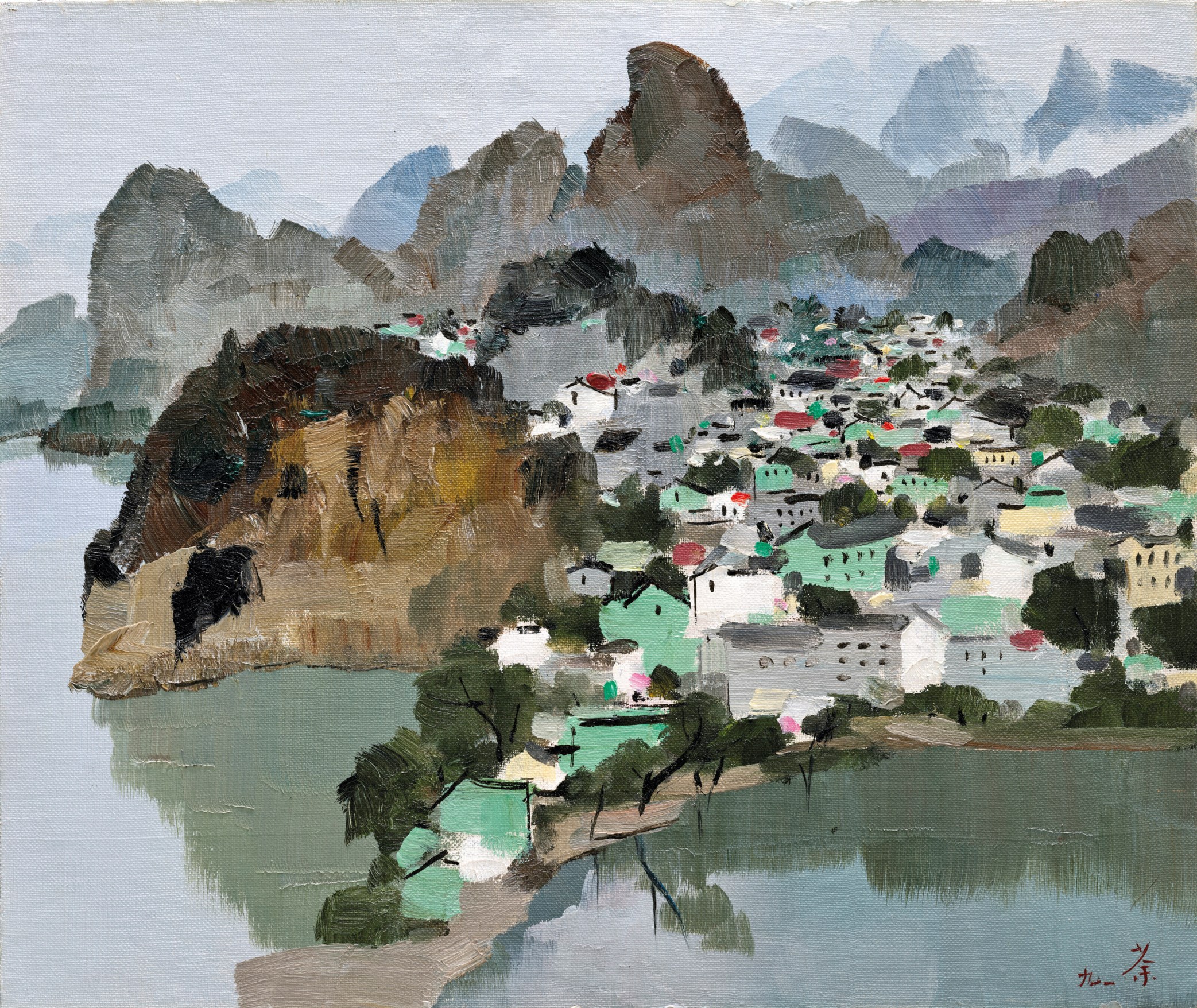 WU GUANZHONG (1919-2010), Guilin | Christie's