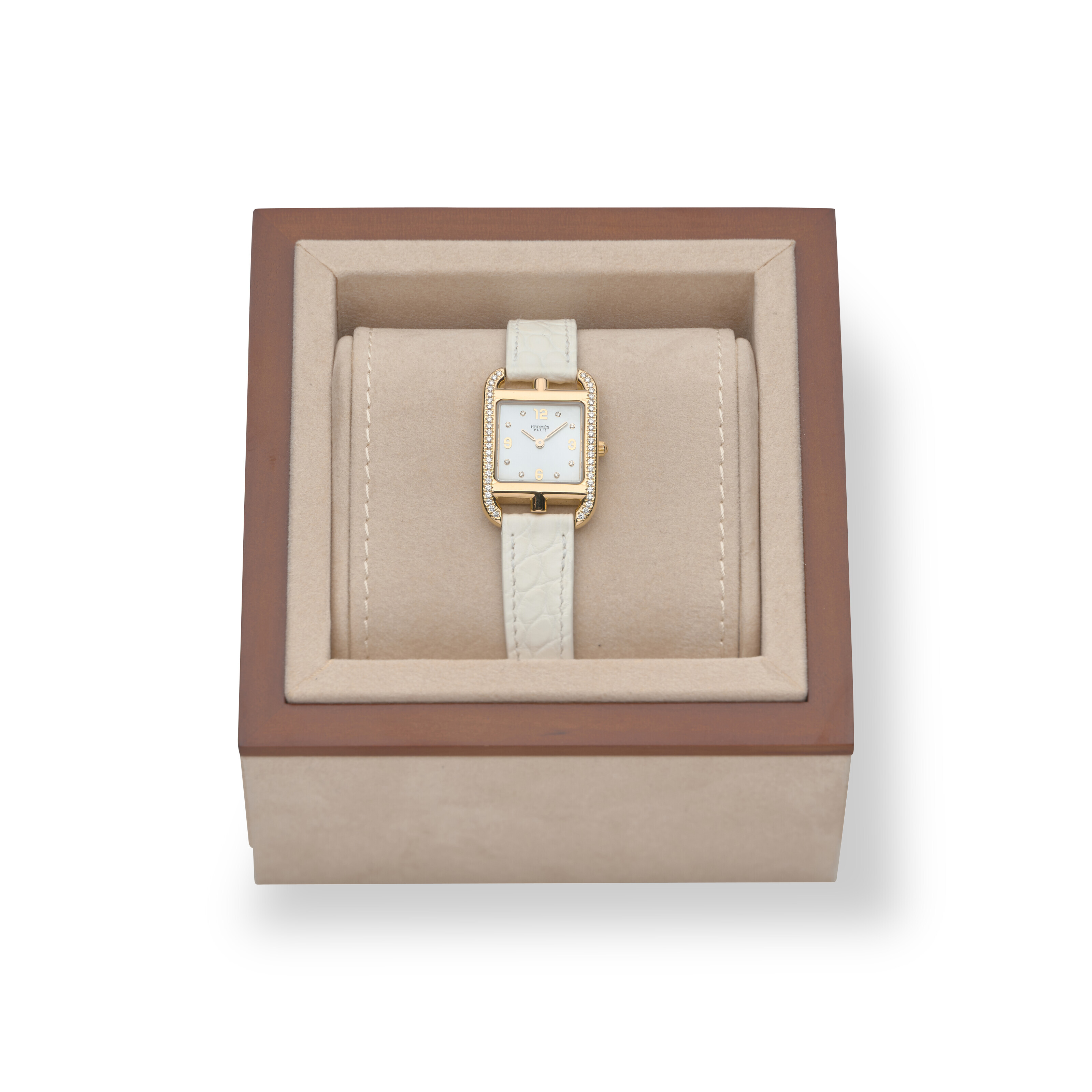 AN 18K YELLOW GOLD & DIAMOND CAPE COD WATCH WITH MOTHER-OF-PEARL DIAL ...
