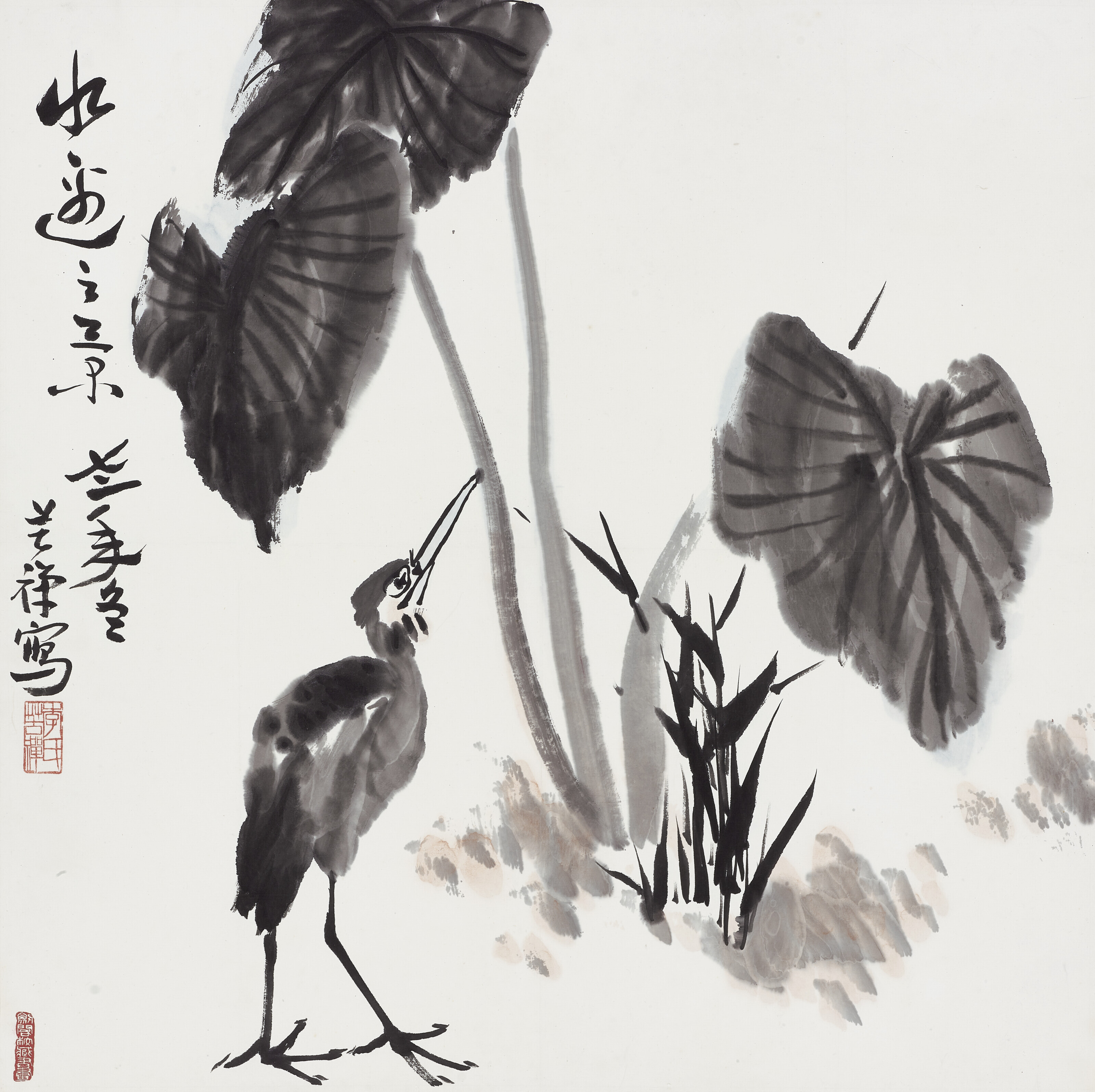 LI KUCHAN (1899-1983), Egret | Christie’s