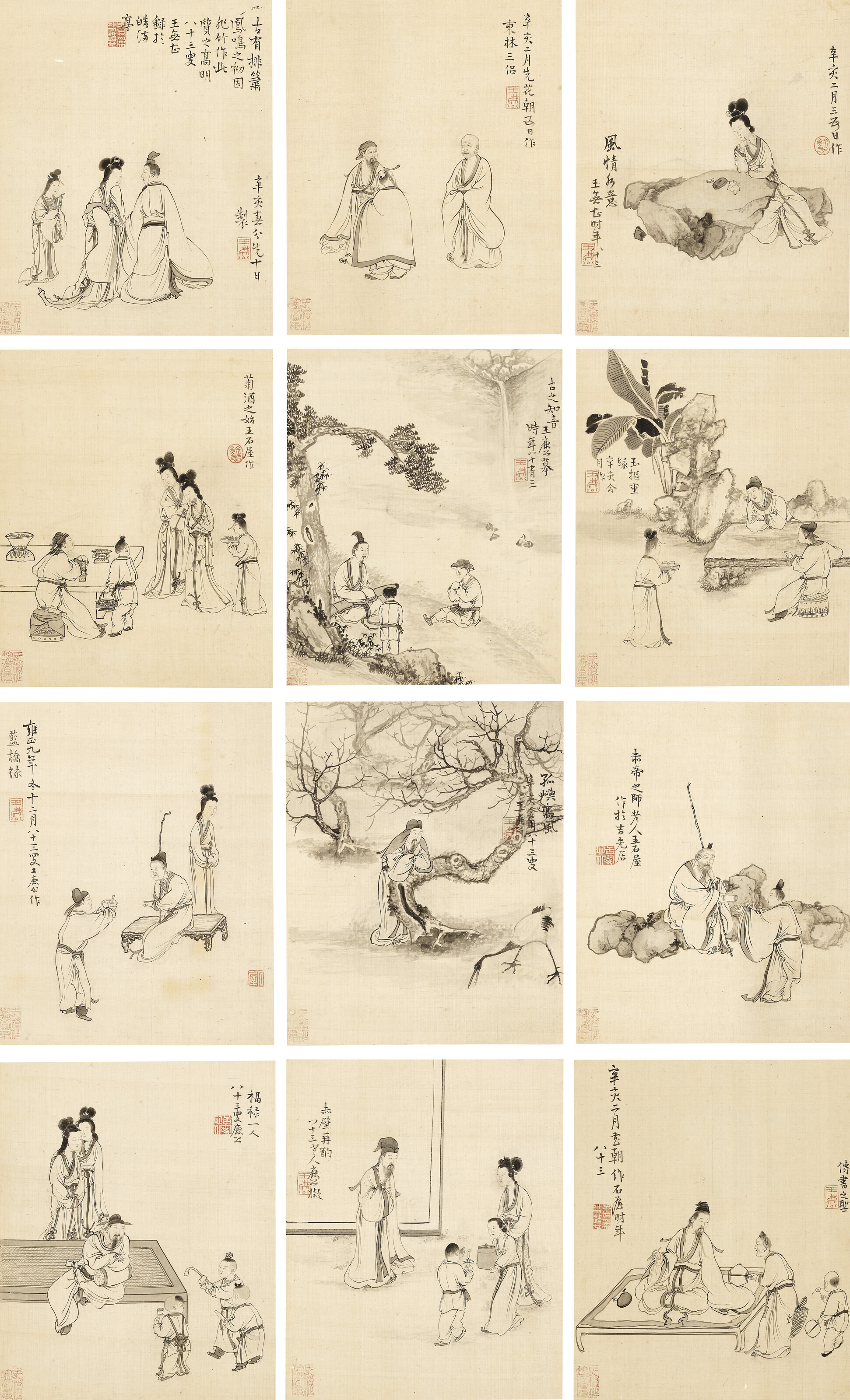 WITH SIGNATURE OF WANG SHUGU (19TH-20TH CENTURY), Figures | Christie’s