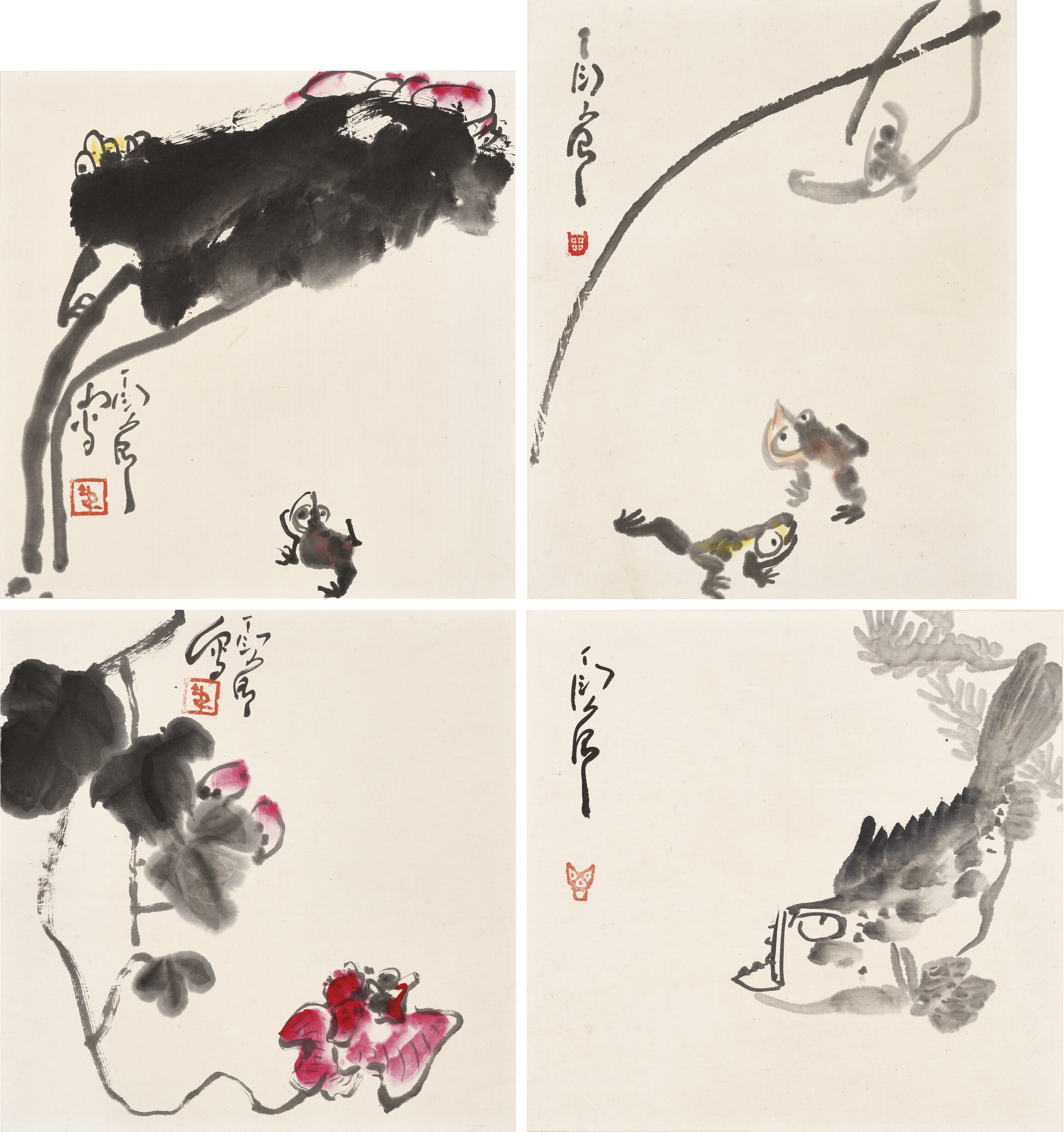 DING YANYONG (1902-1978), Flowers and Aquatics | Christie’s