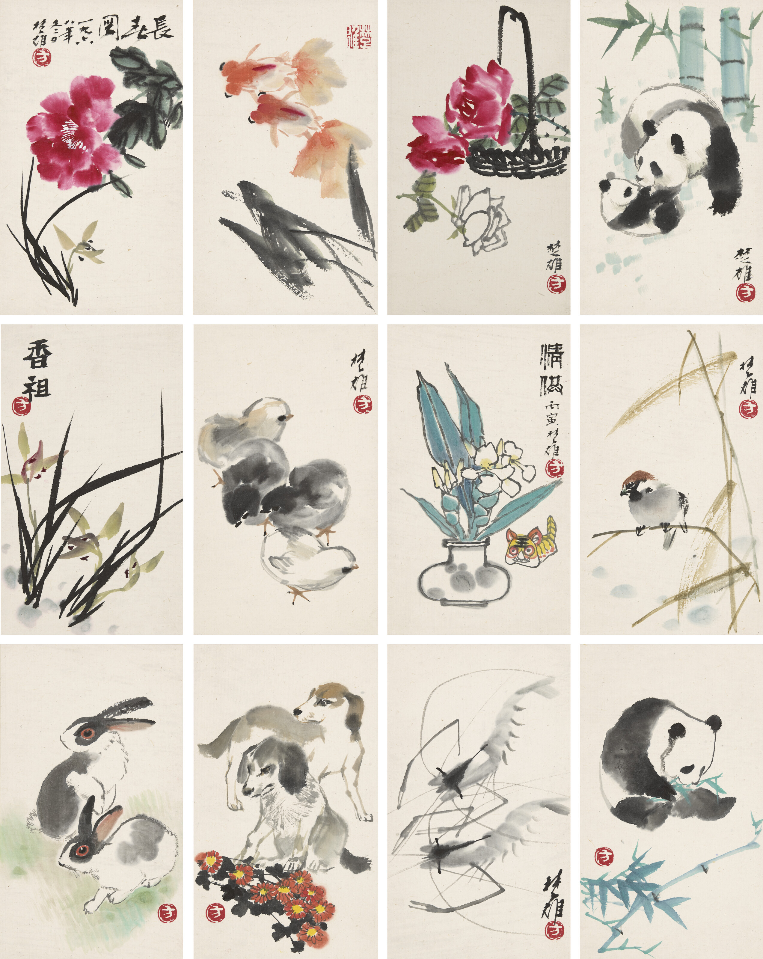 FANG CHUXIONG (B. 1950), Various Animals | Christie’s