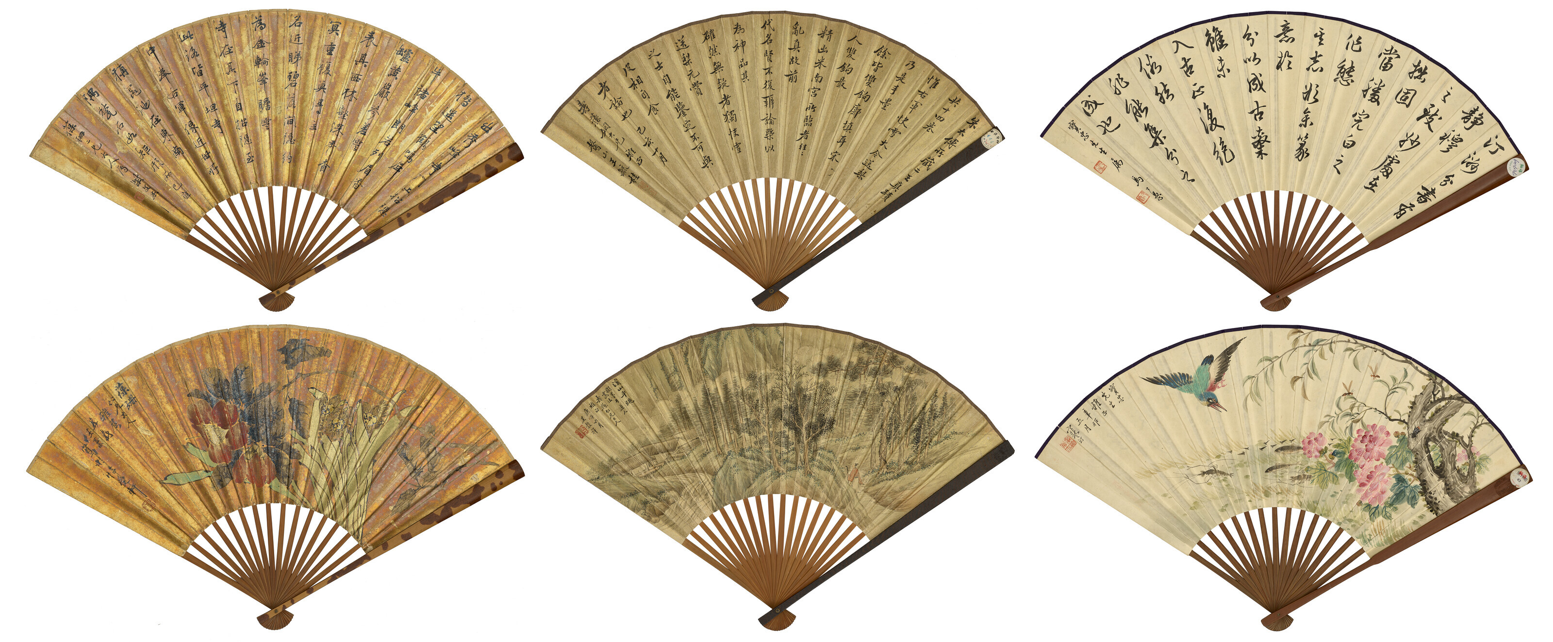 JIANG HANTING (1903-1963), WU GUXIANG (1849-1903), REN XUN (1835-1893 ...