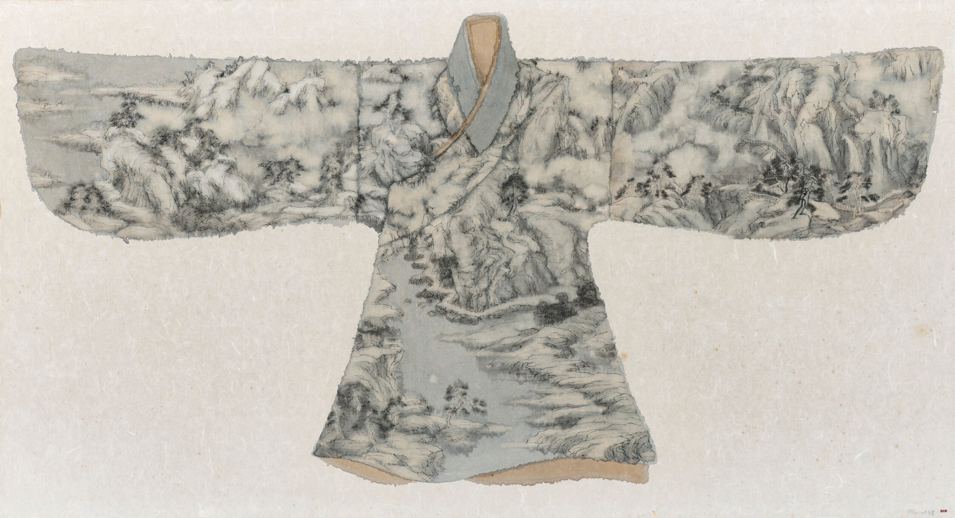 PENG WEI (B. 1974), Snowy Forest | Christie's