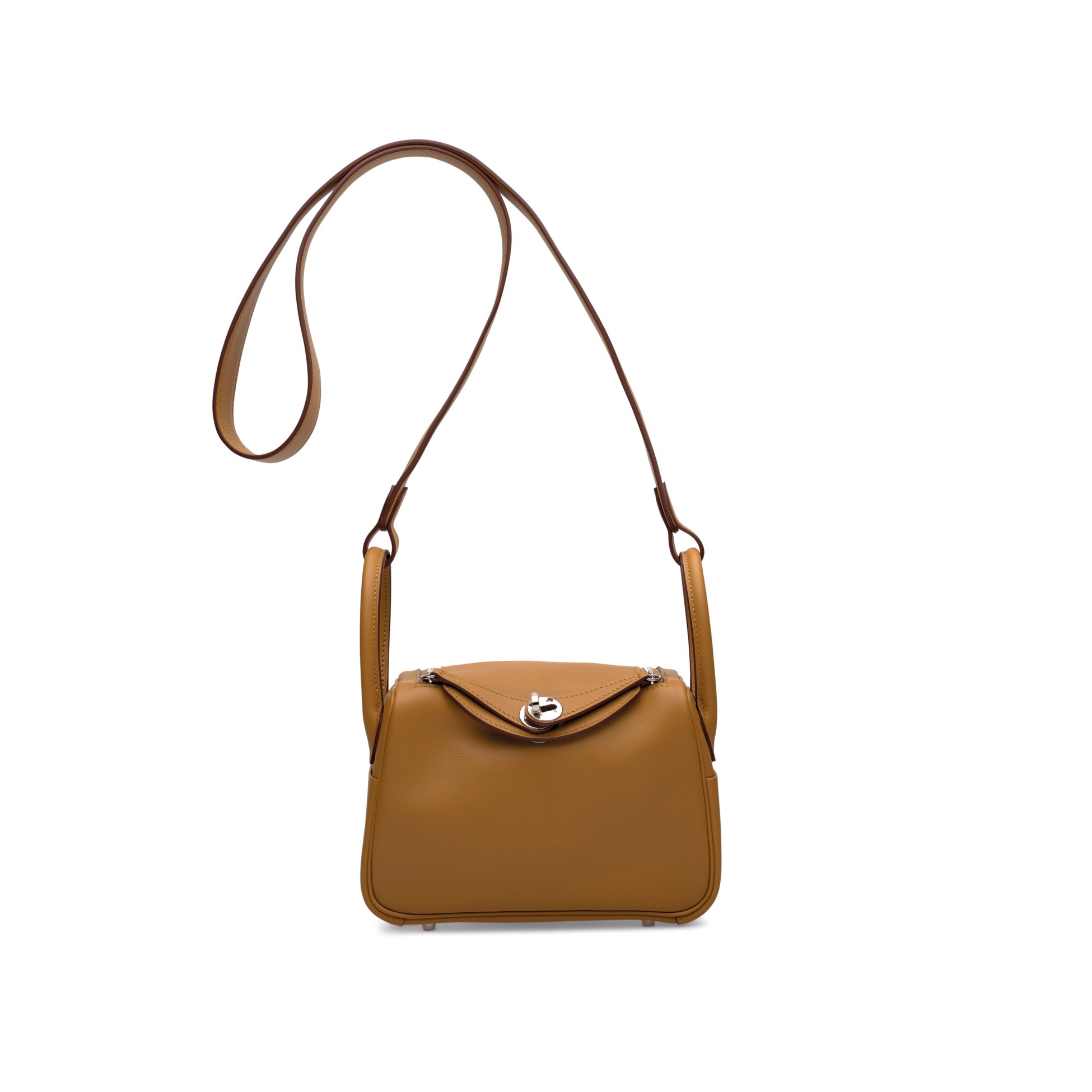 A LIMITED EDITION SESAME & LIME SWIFT LEATHER MINI LINDY 19 WITH ...
